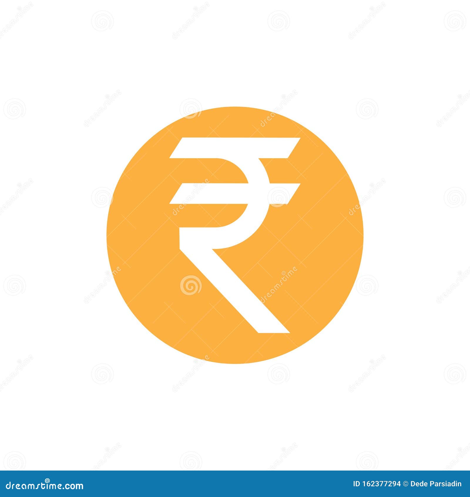 Indian Rupee Icon. Indian Rupee Sign Vector Stock Vector - Illustration ...