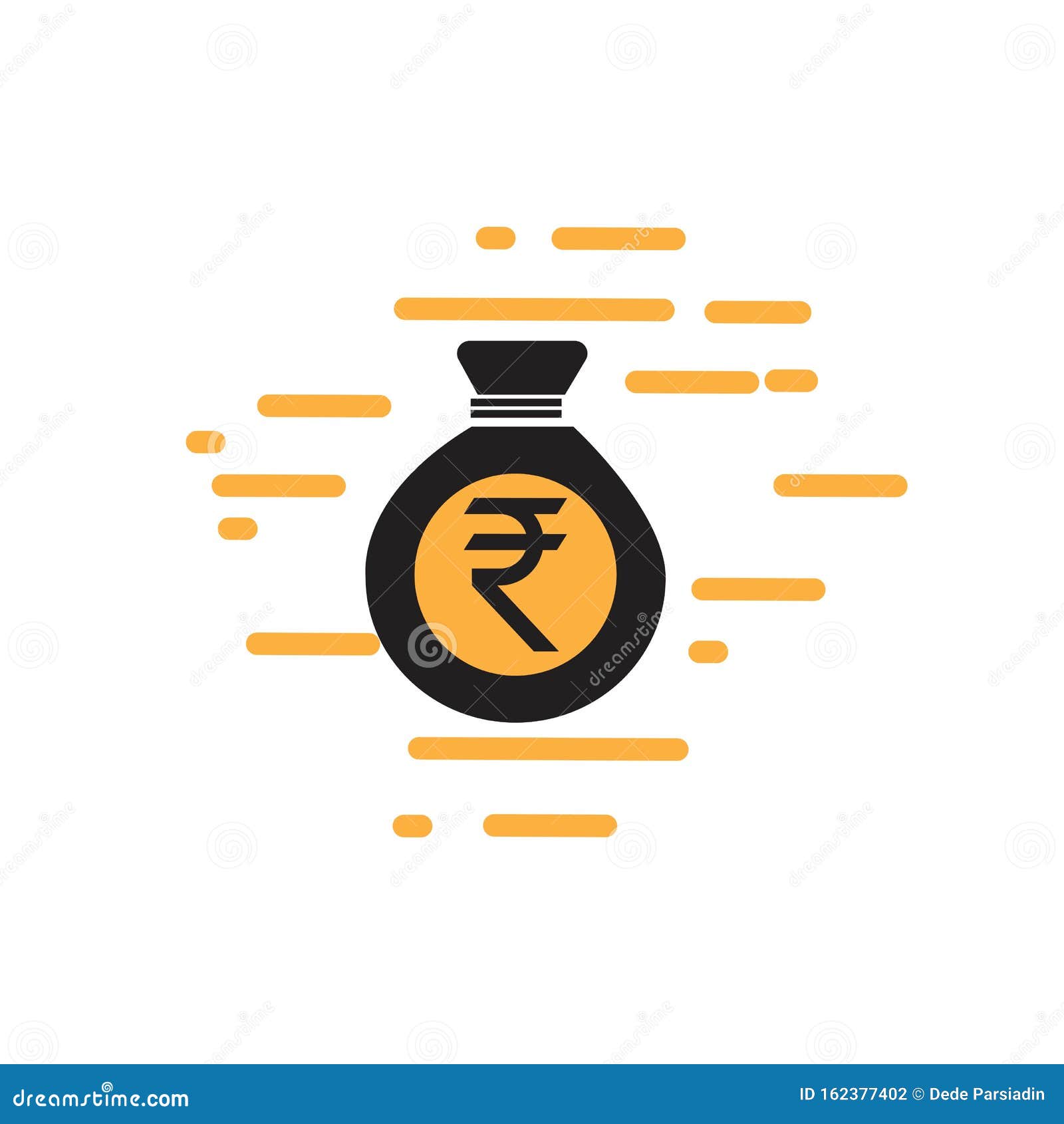 Indian Rupee Icon. Indian Rupee Sign Vector Stock Vector - Illustration ...