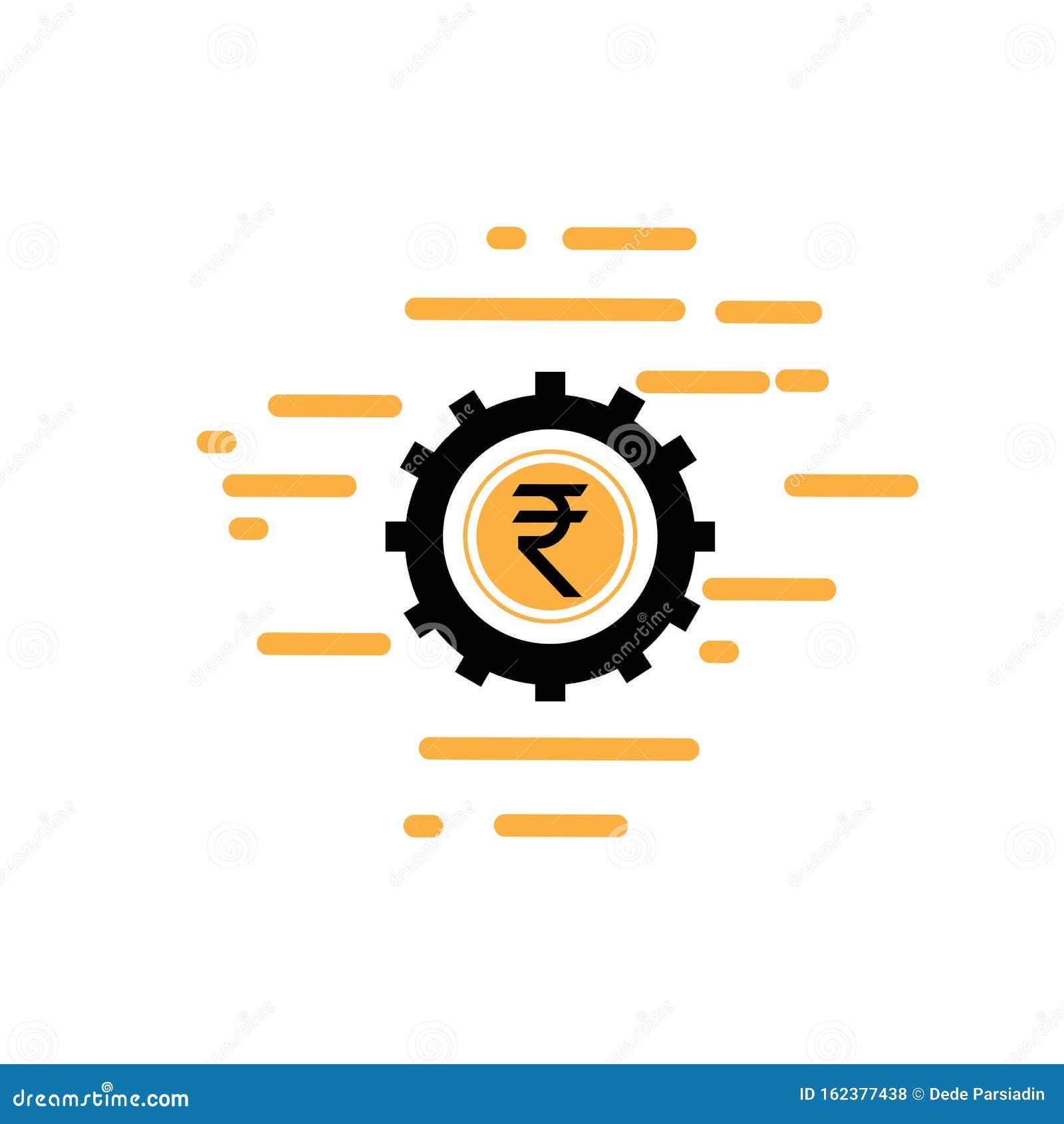 Indian Rupee Icon. Indian Rupee Sign Vector Stock Vector - Illustration ...
