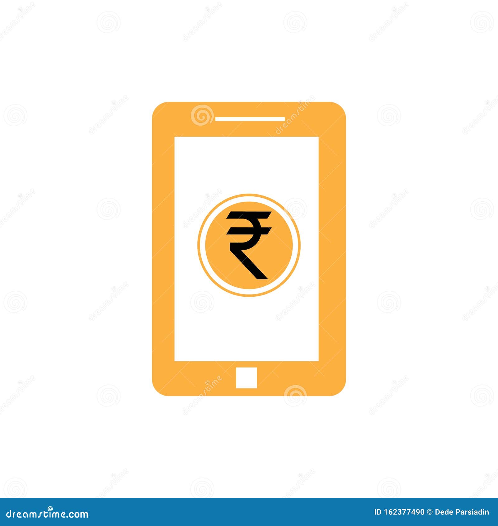 Indian Rupee Icon. Indian Rupee Sign Vector Stock Vector - Illustration ...