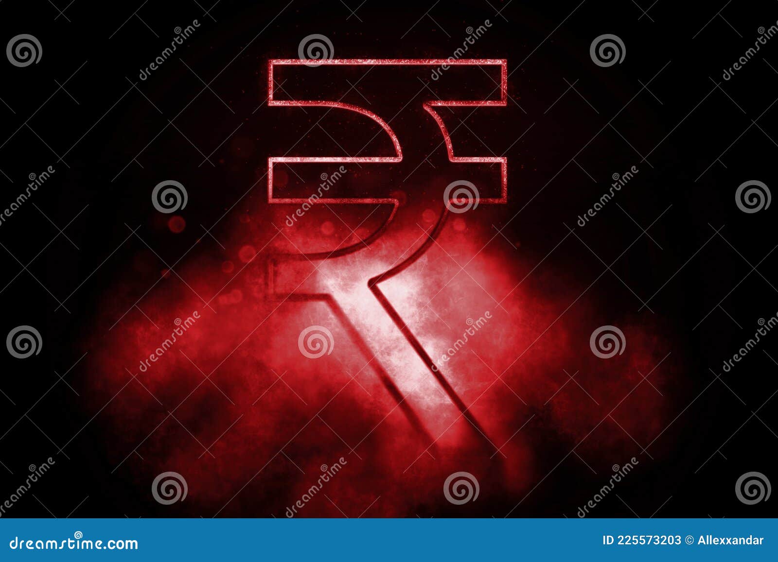 Indian Rupee, INR Rupee Currency, Monetary Currency Symbol Stock Image ...