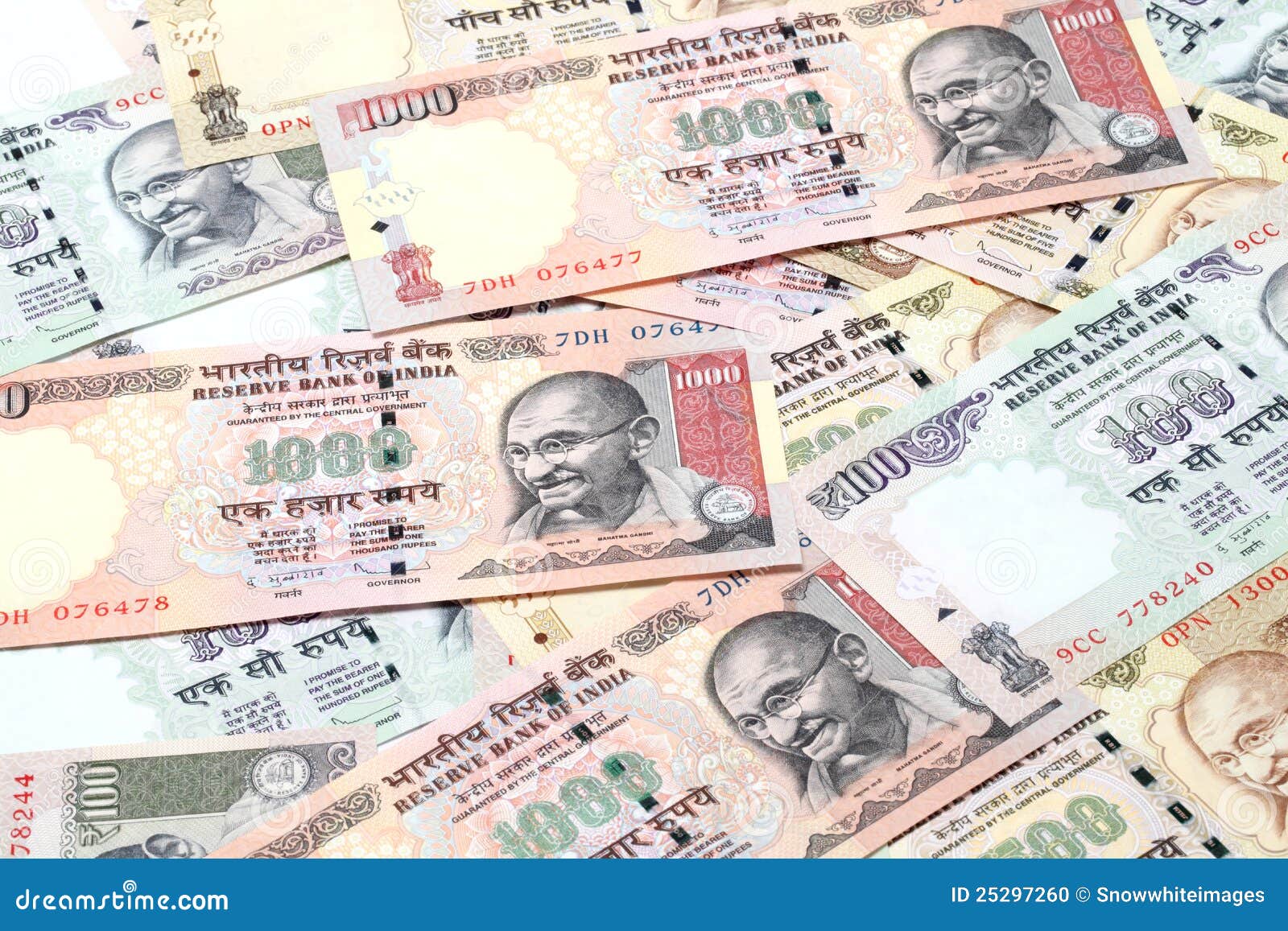 Indian Rupee notes stock photo. Image of banknote, objects - 25297260