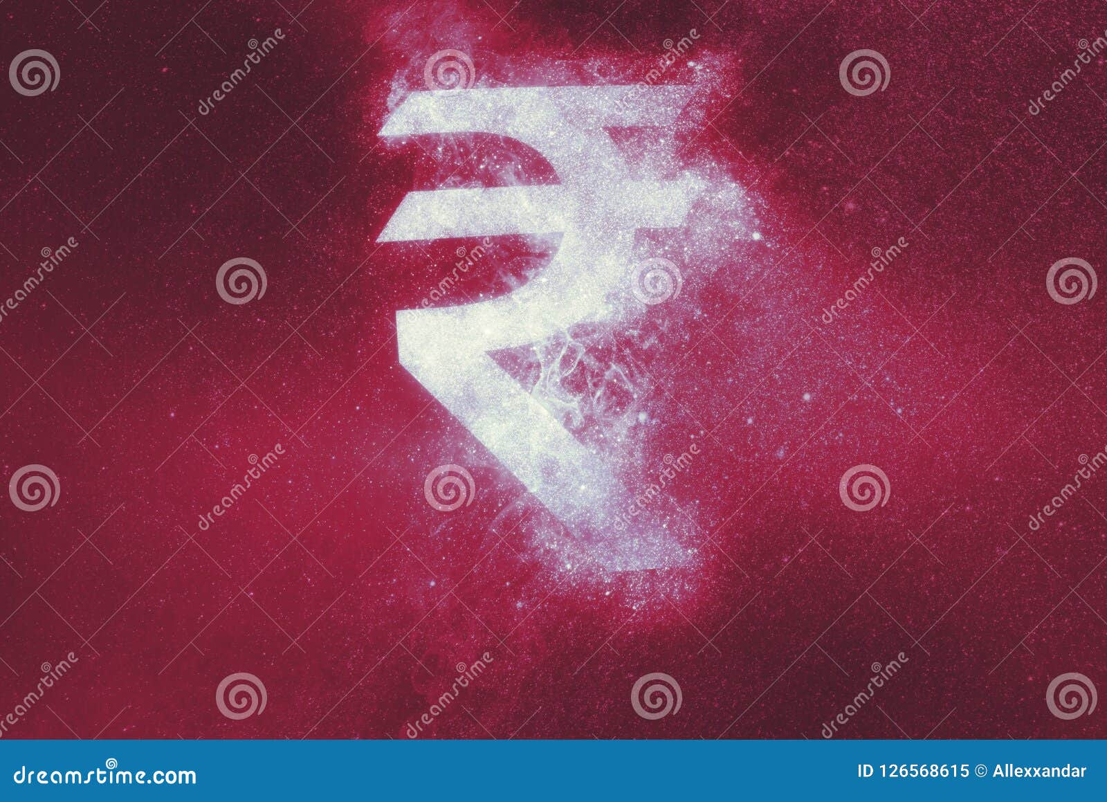 Indian Rupee Sign, Indian Rupee Symbol. Abstract Background Stock ...