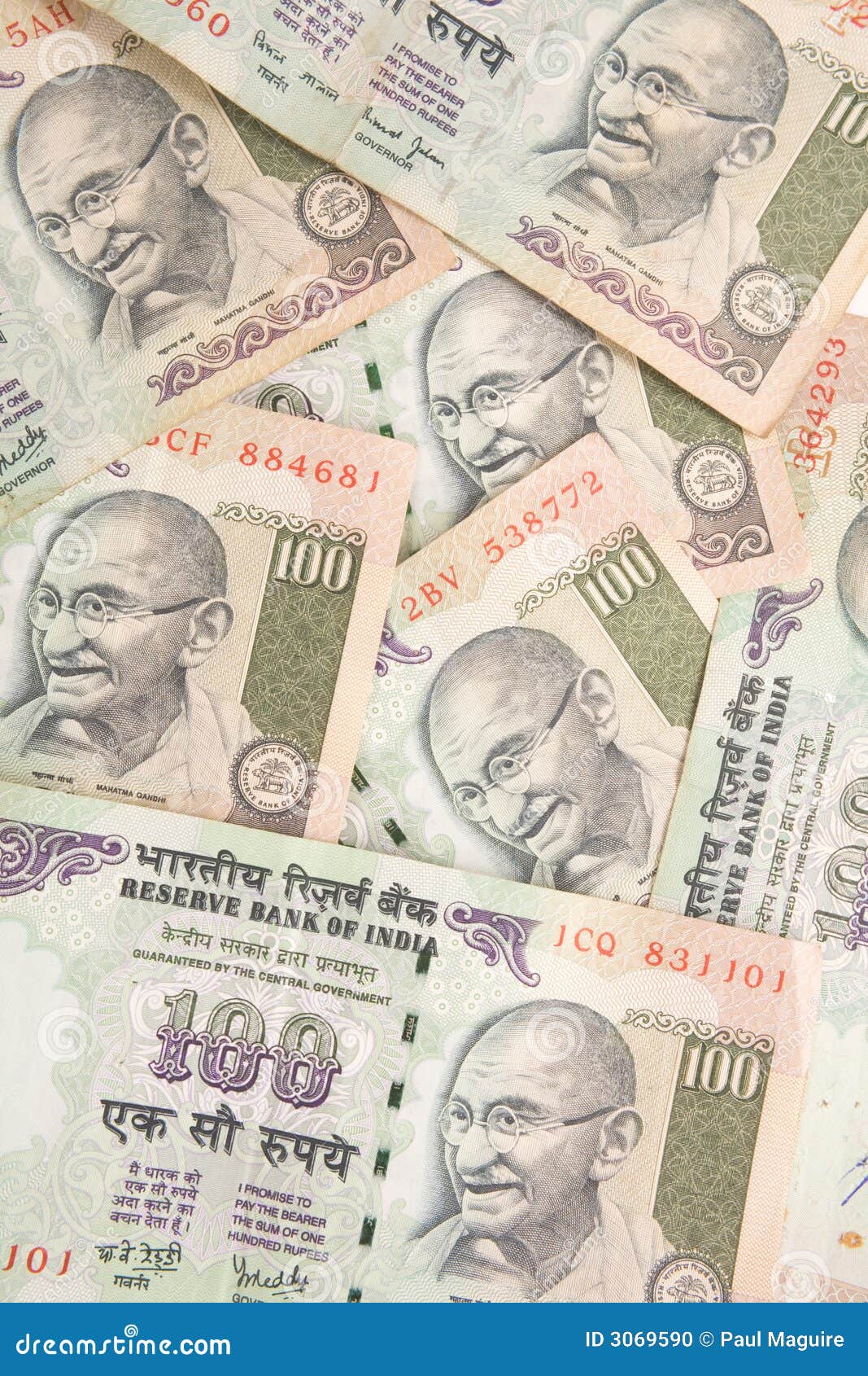 Indian Rupees stock photo. Image of assortment, interleaved - 3069590