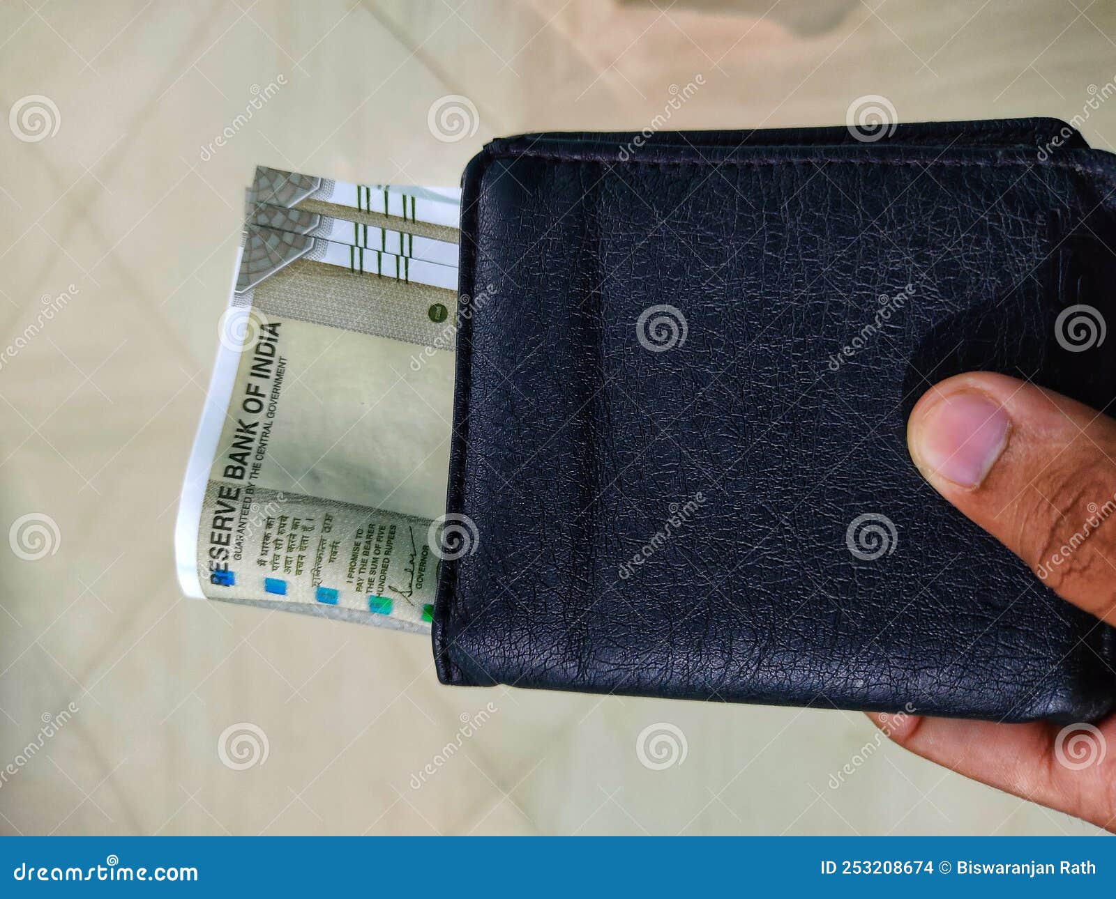 Indian Rupees Note Currency in Hand and in Wallet HD Stock Photo ...