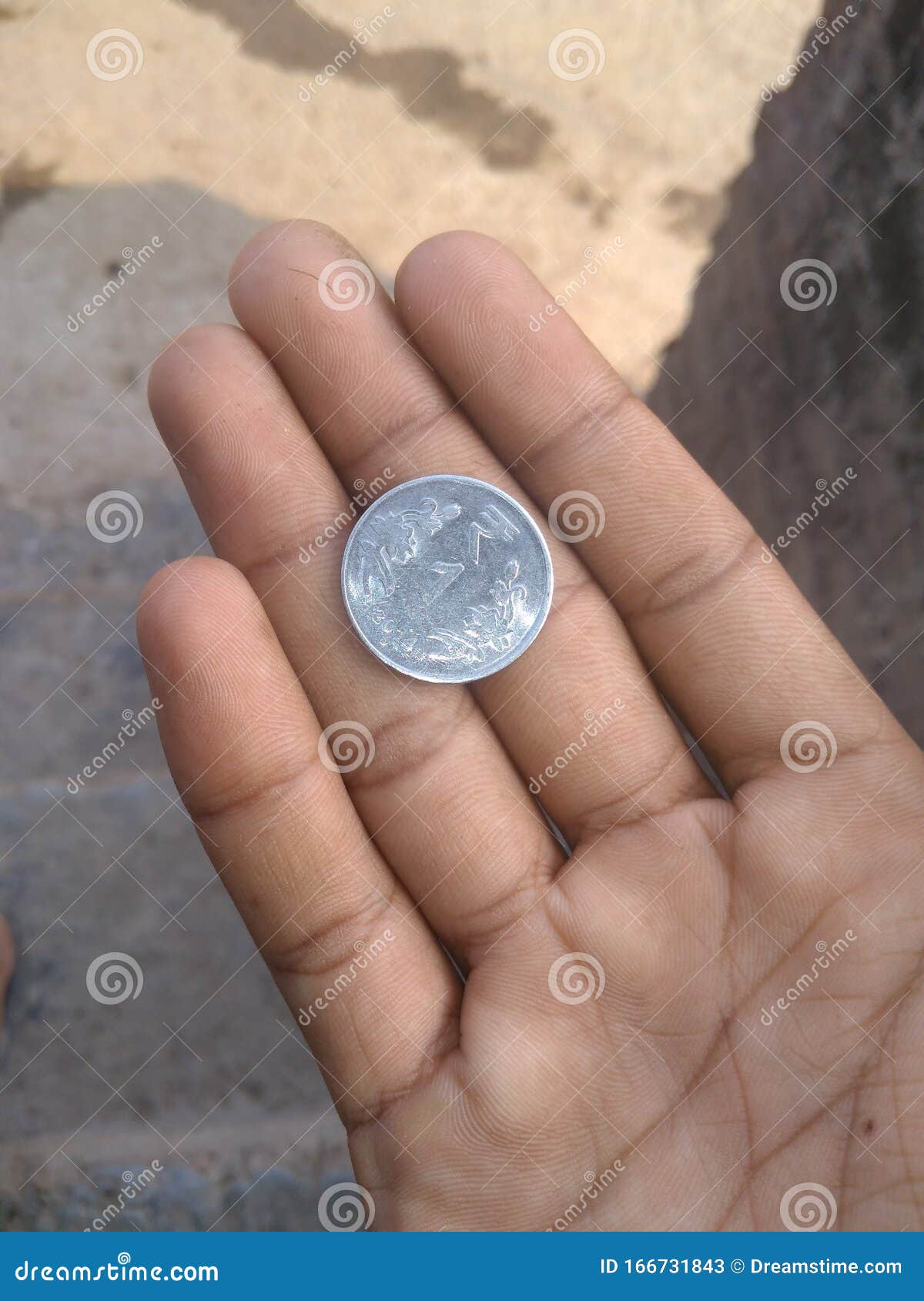 Indian Rupees with Right Hand Editorial Stock Photo - Image of right ...