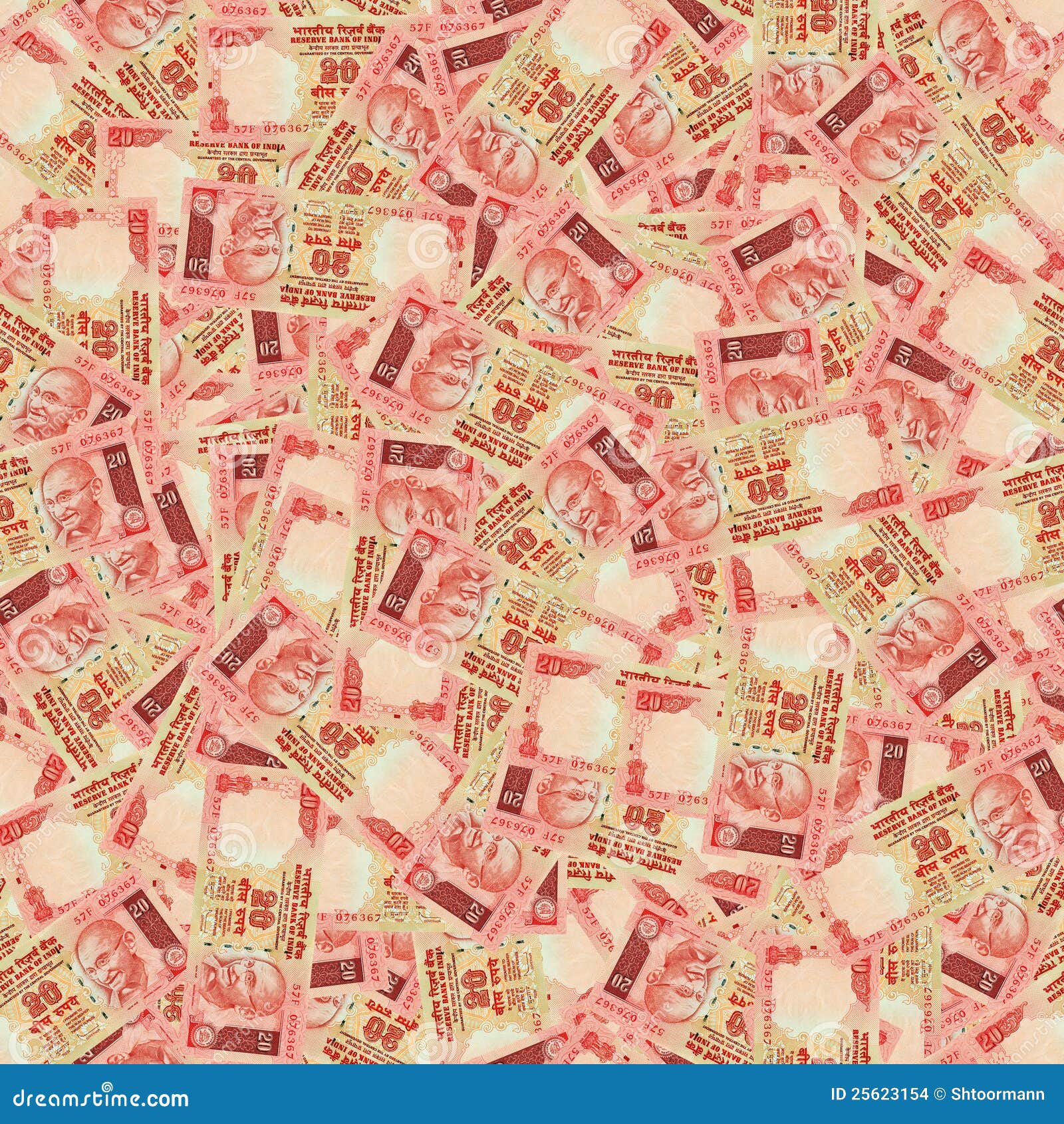Indian Rupees Seamless Texture Stock Photo - Image of tiling, finance ...