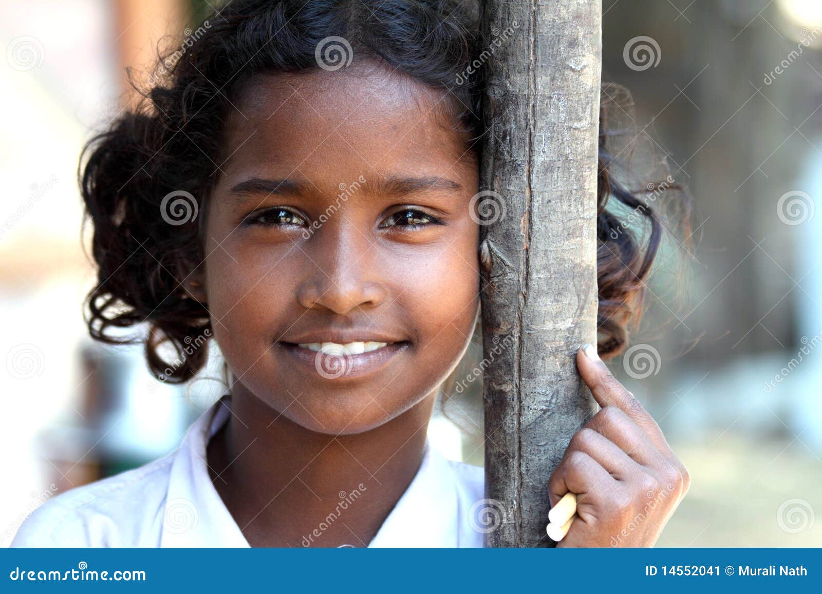 Indian Rural Girl stock image. Image of teenager, looking - 14552041