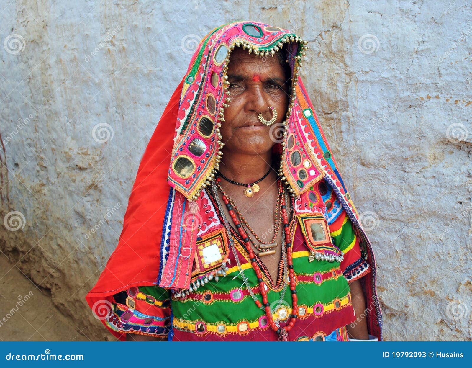 Indian rural woman stock image. Image of poverty, vivid - 19792093
