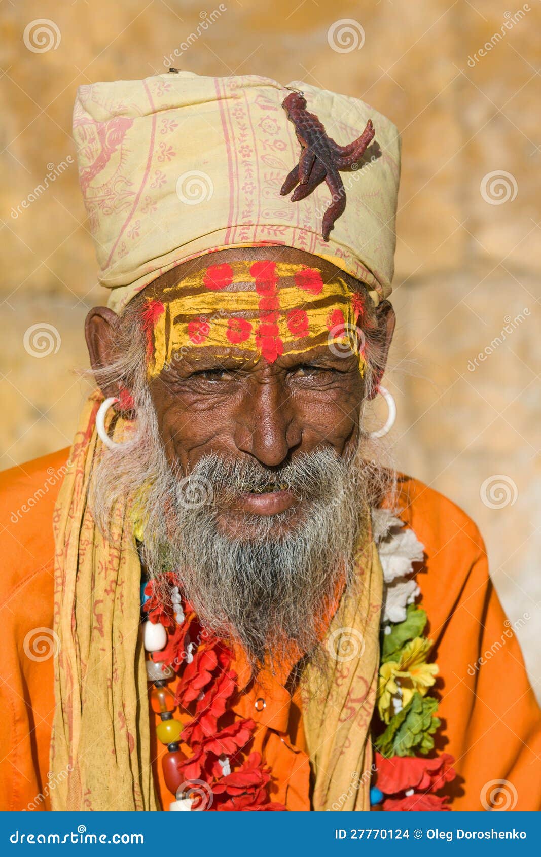 Indian sadhu (holy man) editorial stock image. Image of beard - 27770124