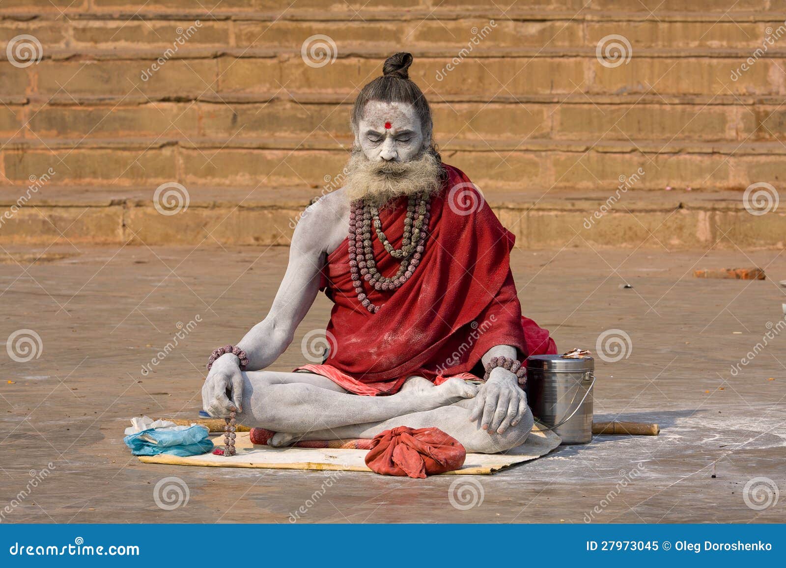 Indian sadhu (holy man) editorial image. Image of east - 27973045