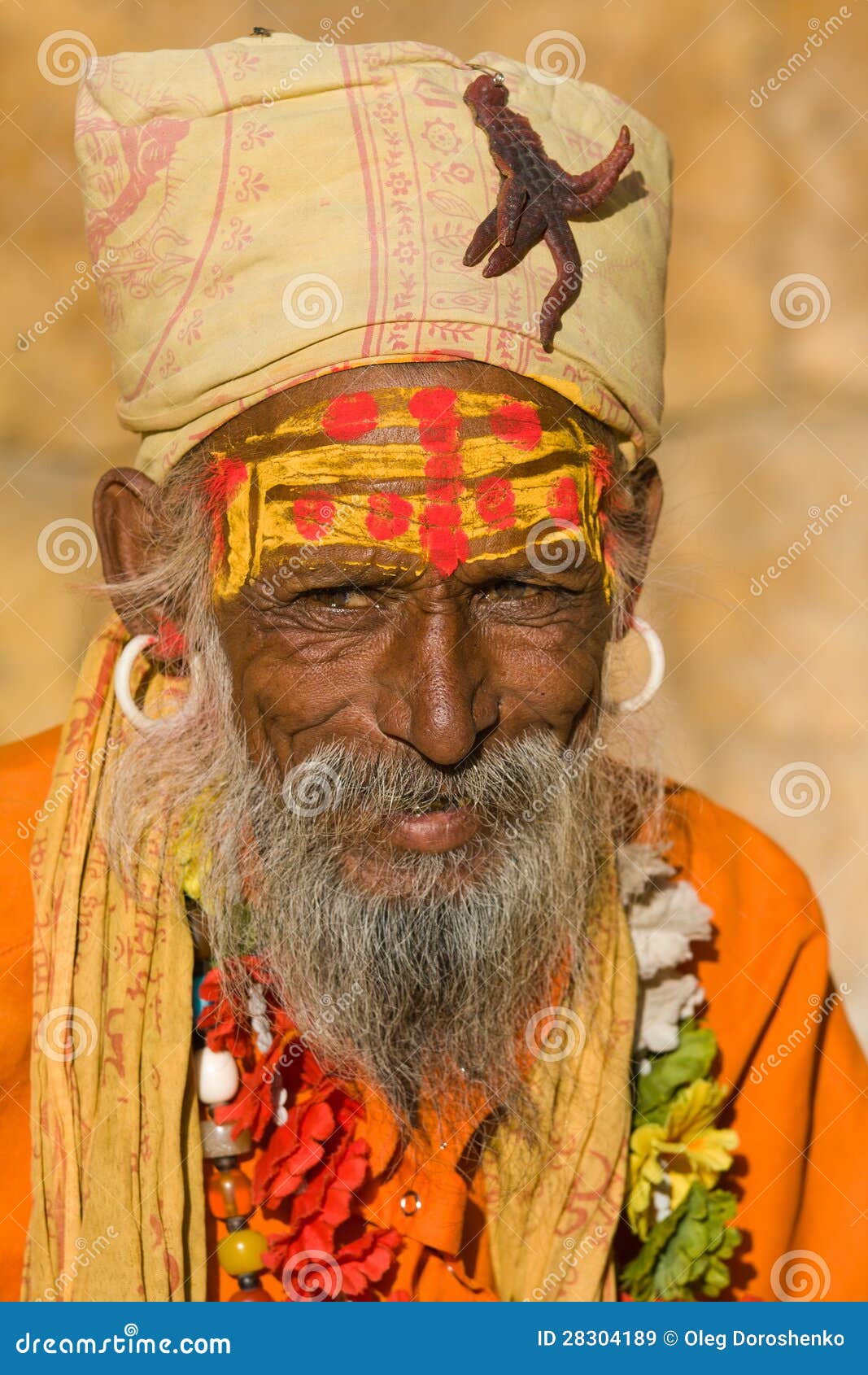 Indian sadhu (holy man) editorial stock image. Image of indian - 28304189