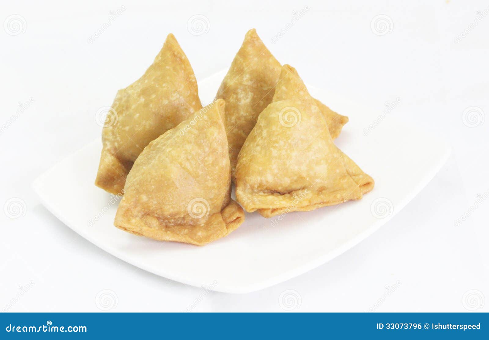 Indian Samosa stock photo. Image of teatime, samosa, oily - 33073796