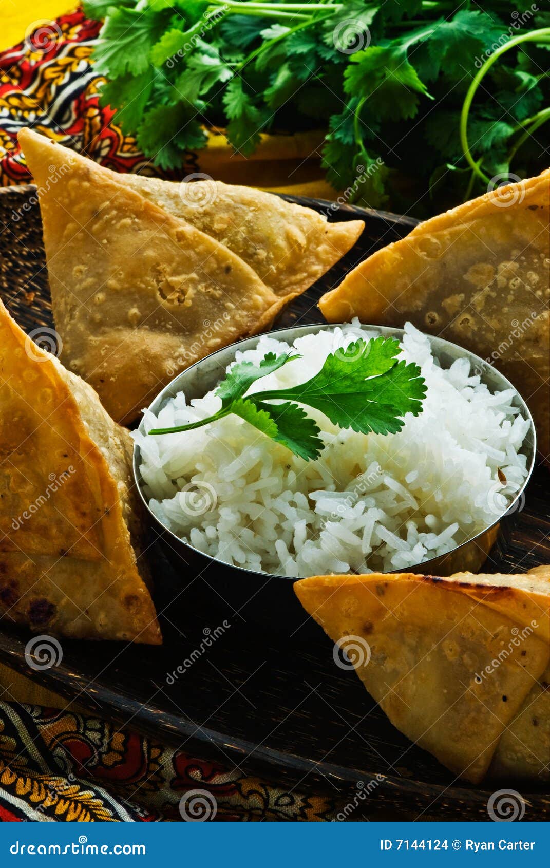 Indian Samosa s stock photo. Image of cooked, brown, delicious - 7144124