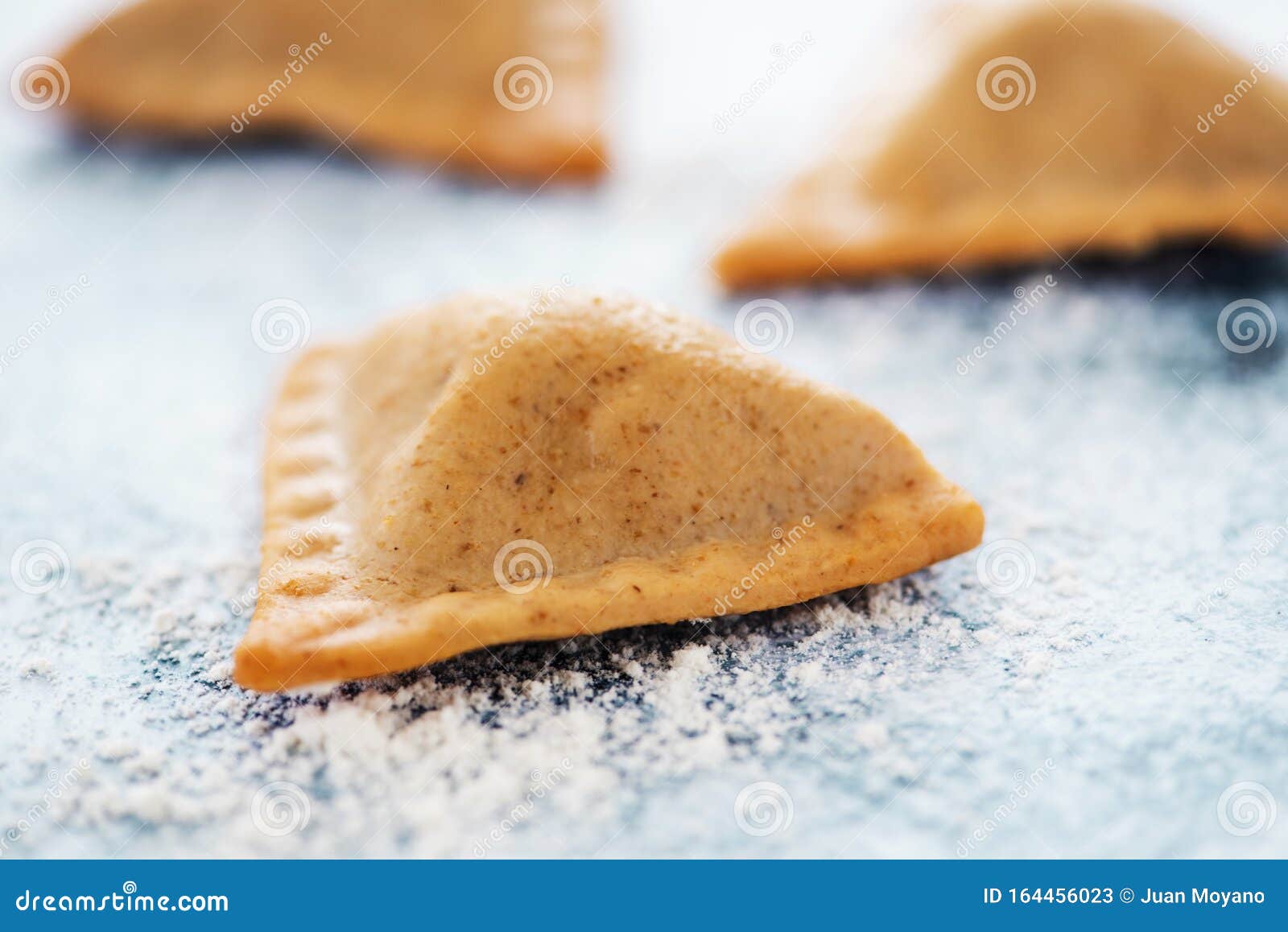 Indian Samosas on a Stone Surface Stock Image - Image of middle, asian ...