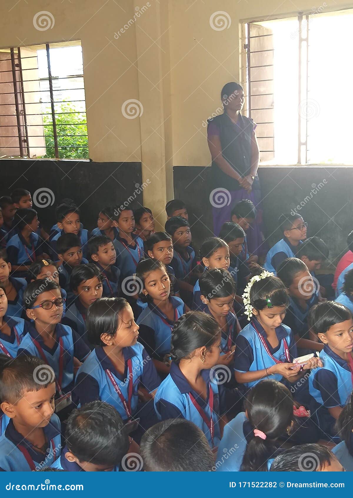Indian school students editorial photography. Image of ...