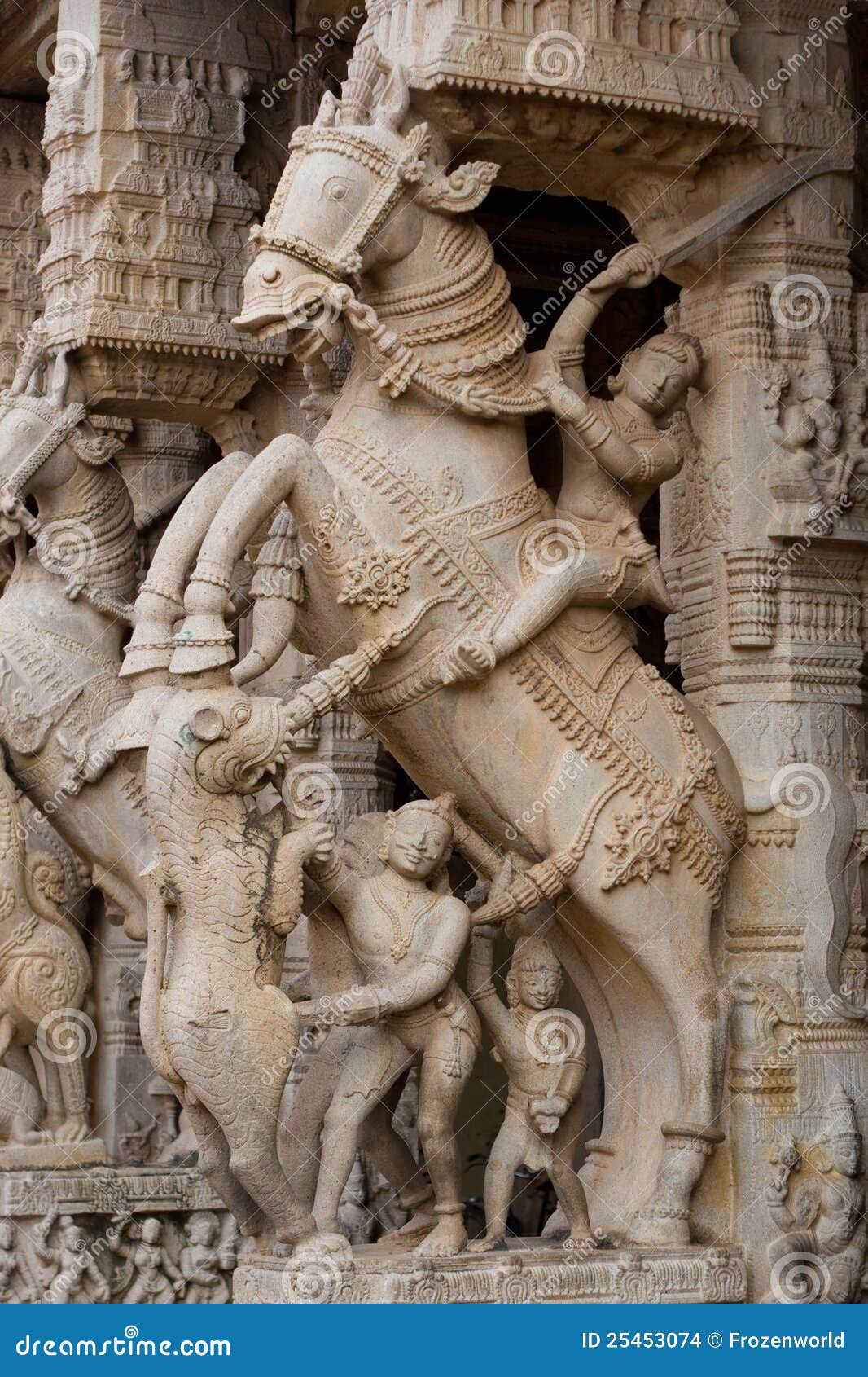Indian sculpture stock photo. Image of india, religion - 25453074