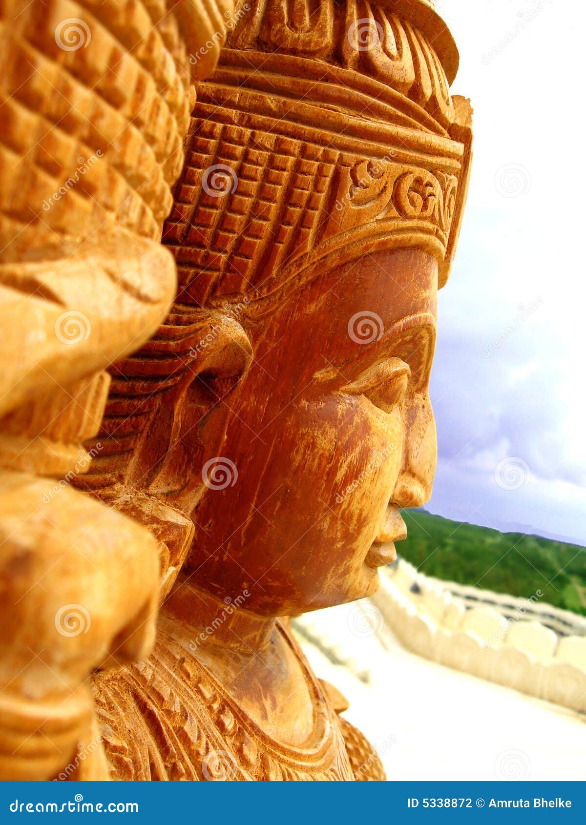 Indian Sculpture stock photo. Image of india, ancient - 5338872