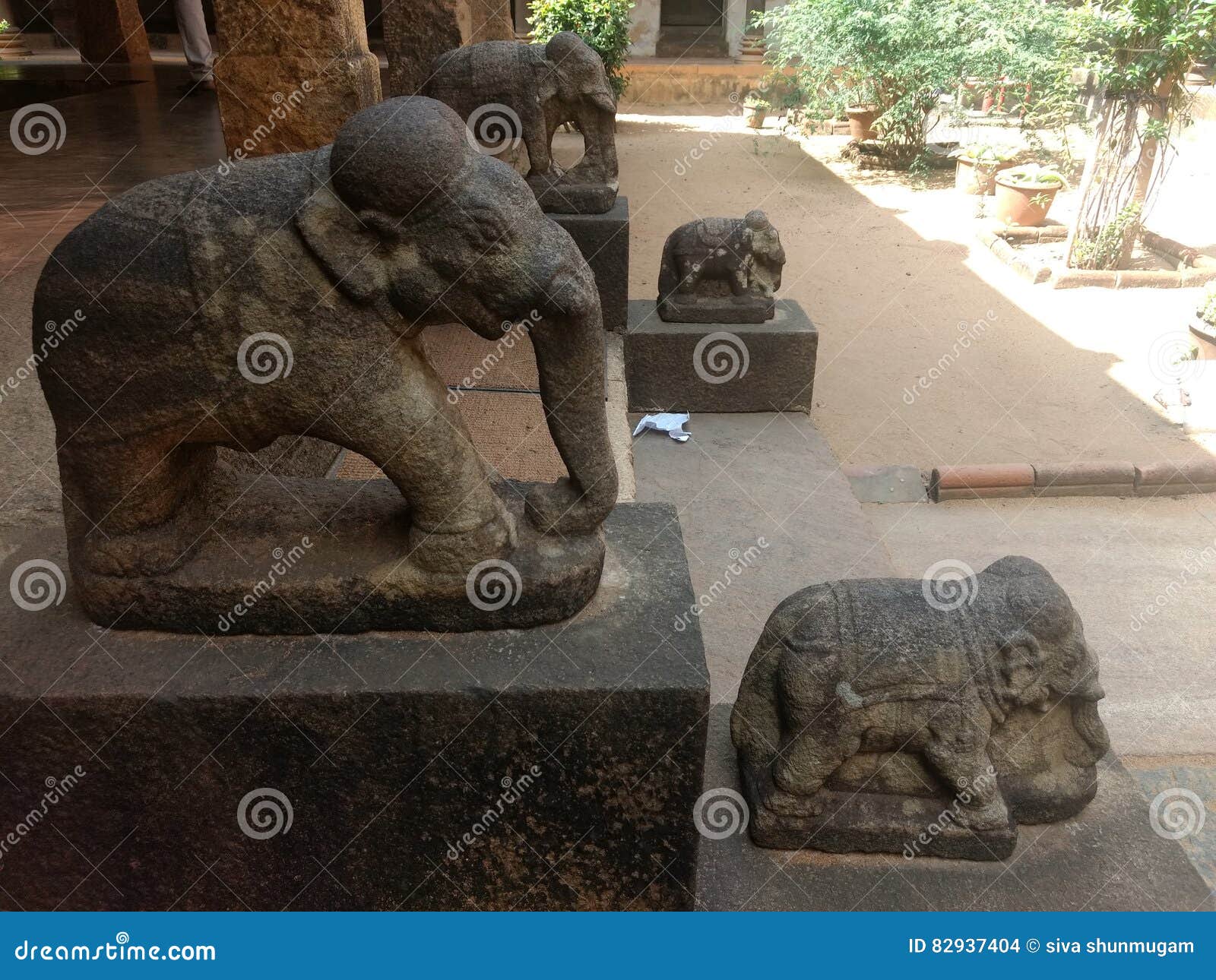 Items For The Indian Yajna Ritual. Puja For Hindu Temple Rituals Set ...