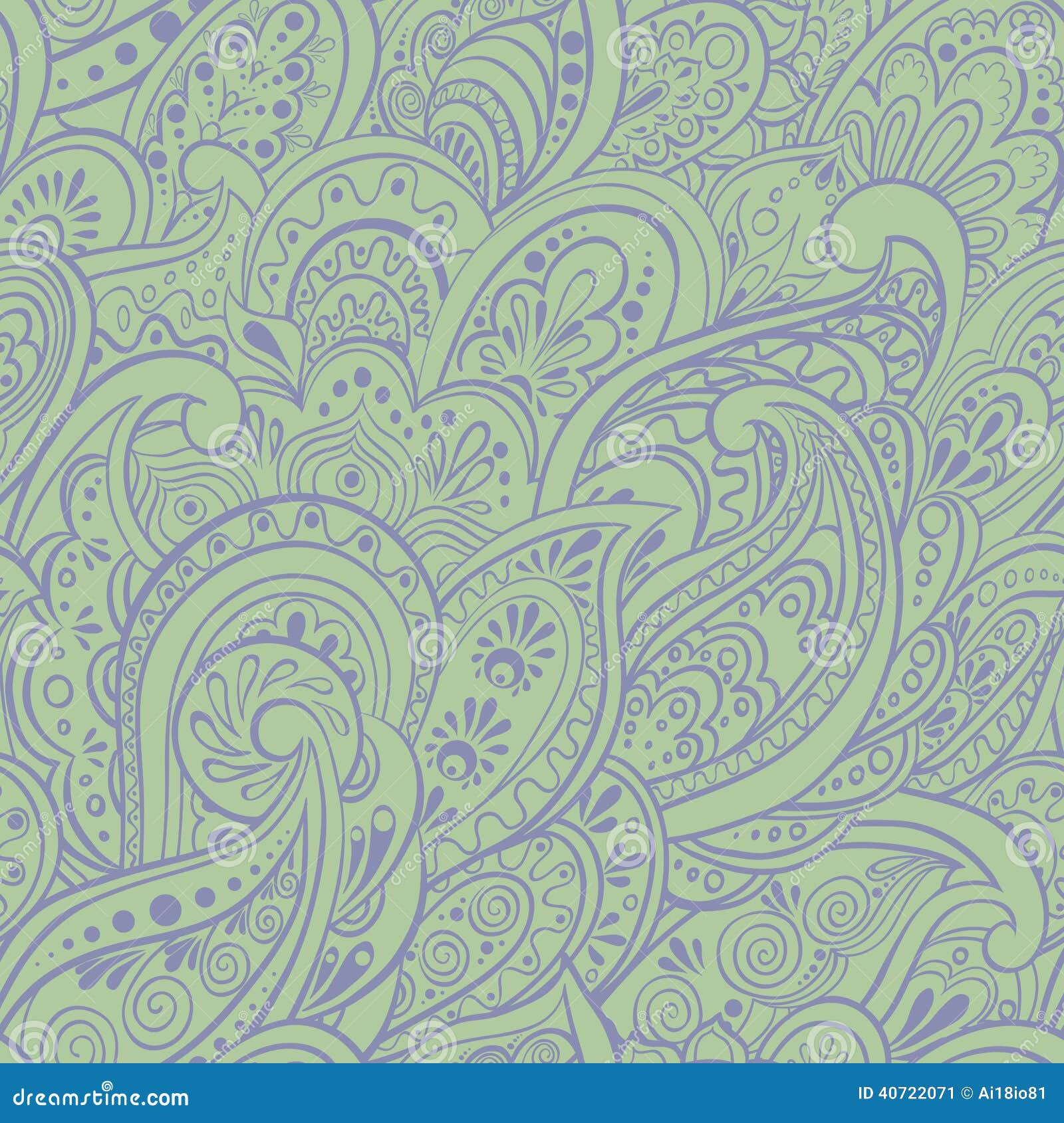 Indian seamless pattern stock vector. Illustration of decor - 40722071