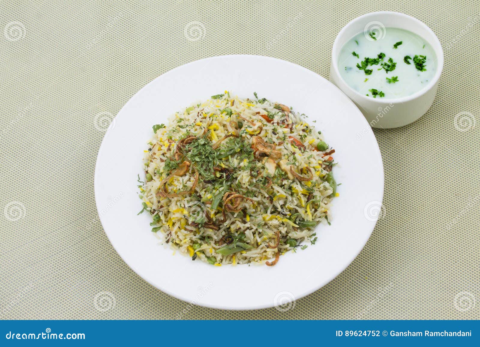 Indian Shahi Vegetable Pulao Stock Photo - Image of pepper, nuts: 89624752