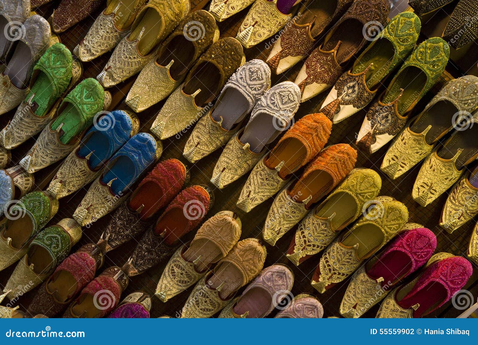Indian shoes stock photo. Image of indian, beaded, handmade - 55559902