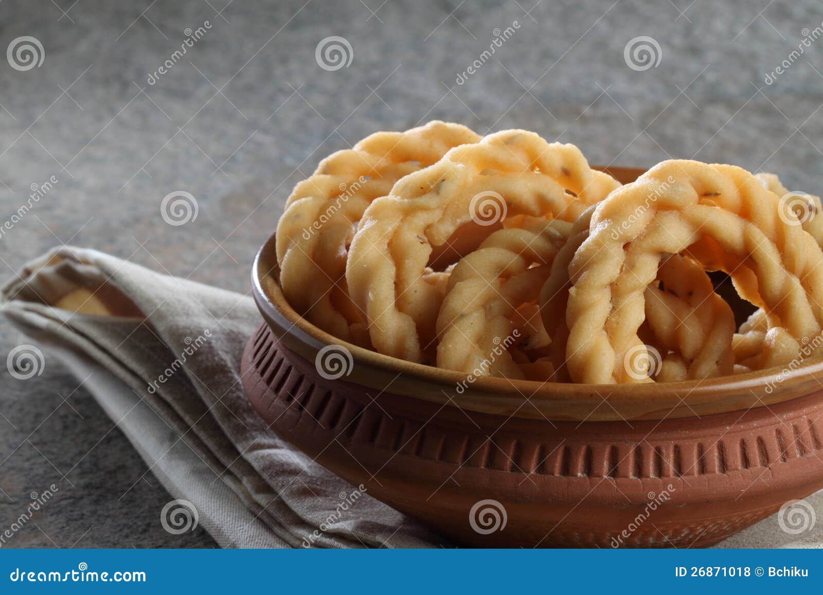 Indian snack - Murukku stock photo. Image of freshness - 26871018