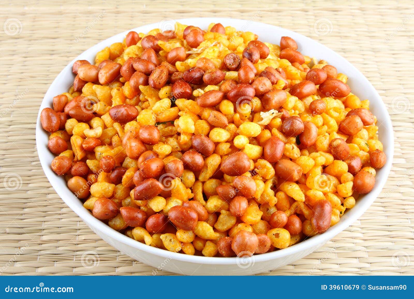 Indian snack stock image. Image of crunchy, grains, peanut - 39610679