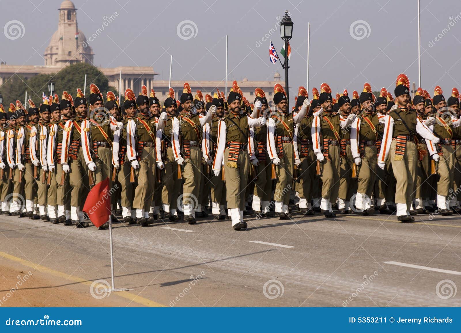 Indian Soldiers Marching Throu Editorial Photo - Image of india, army ...