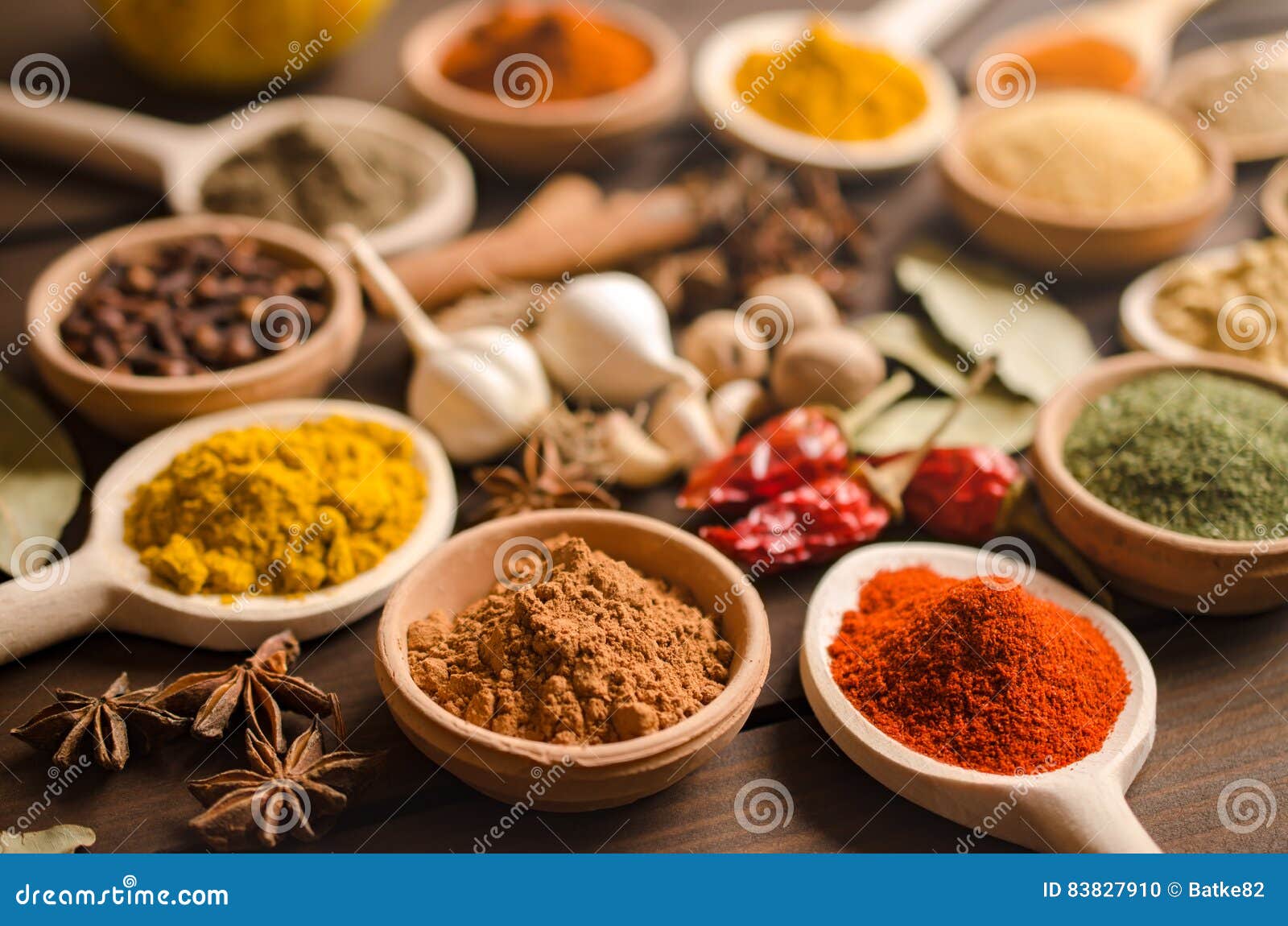 Indian Spices Background. Stock Photo | CartoonDealer.com #88534134