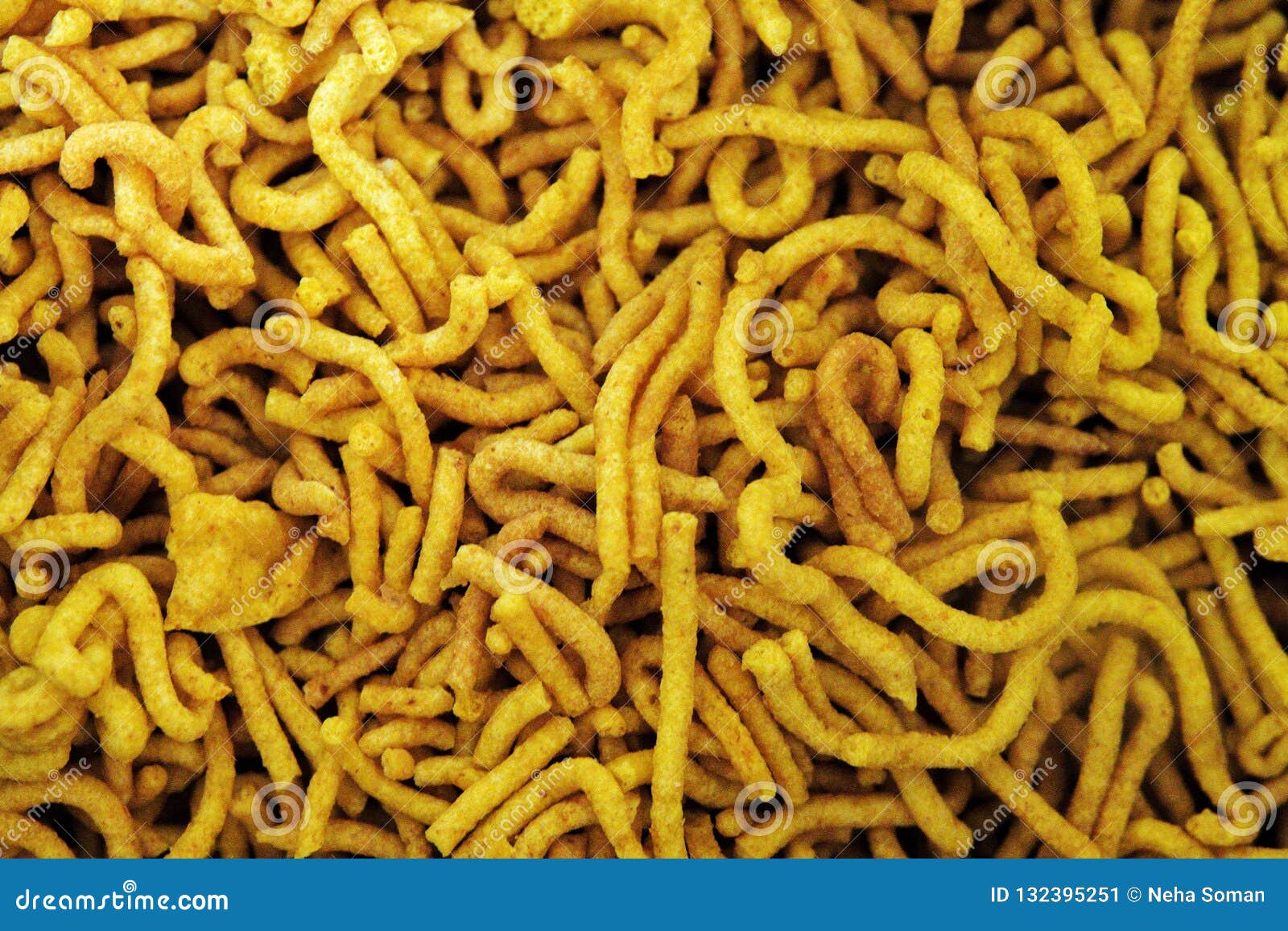 Indian spicy snack stock image. Image of nimko, traditional - 132395251