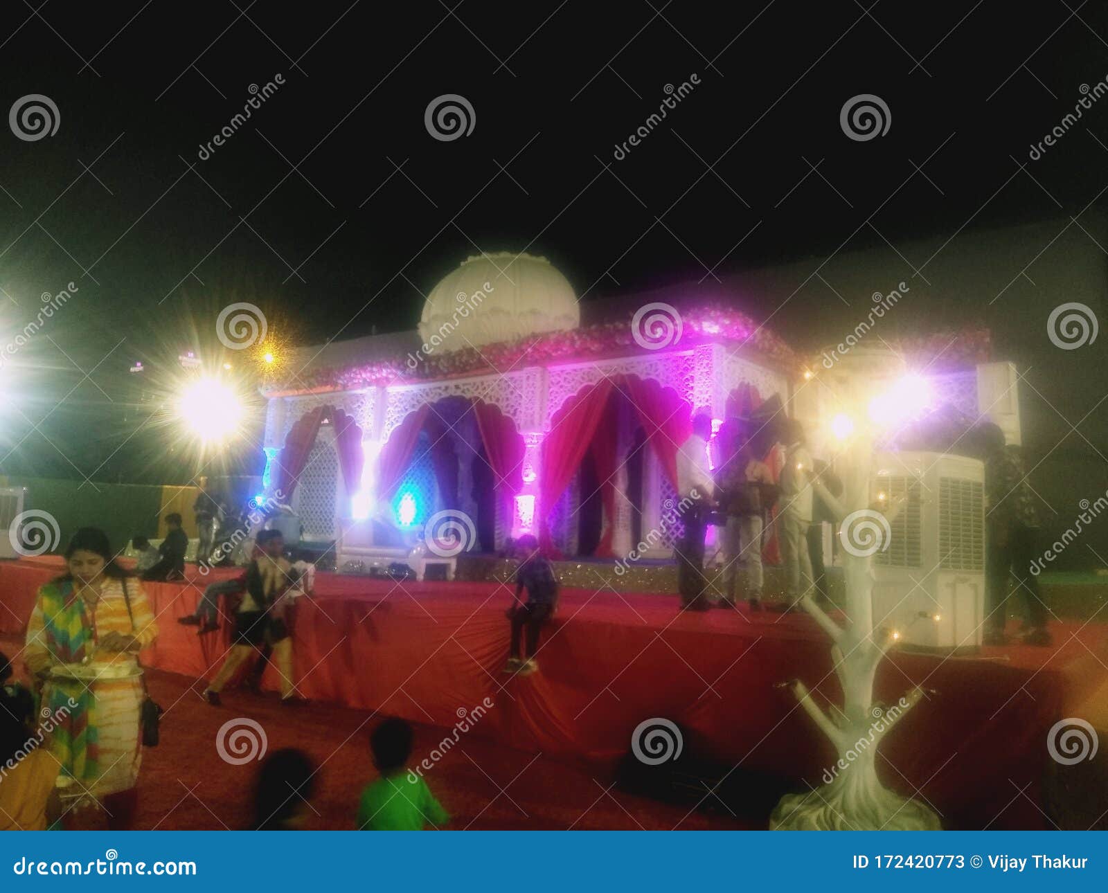 Indian Stage Design for All Event and Party Editorial Stock Photo ...
