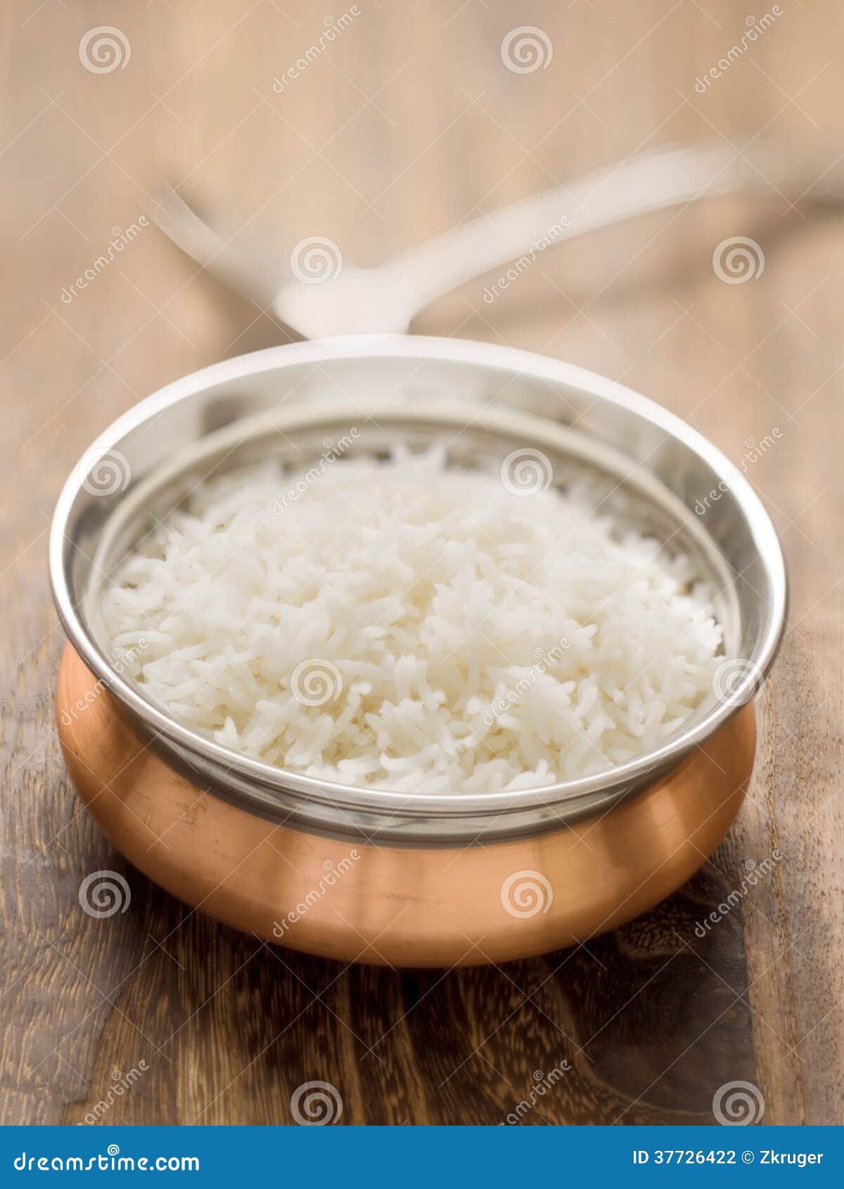Indian Steamed Basmati Rice Stock Photo - Image of closeup, color: 37726422
