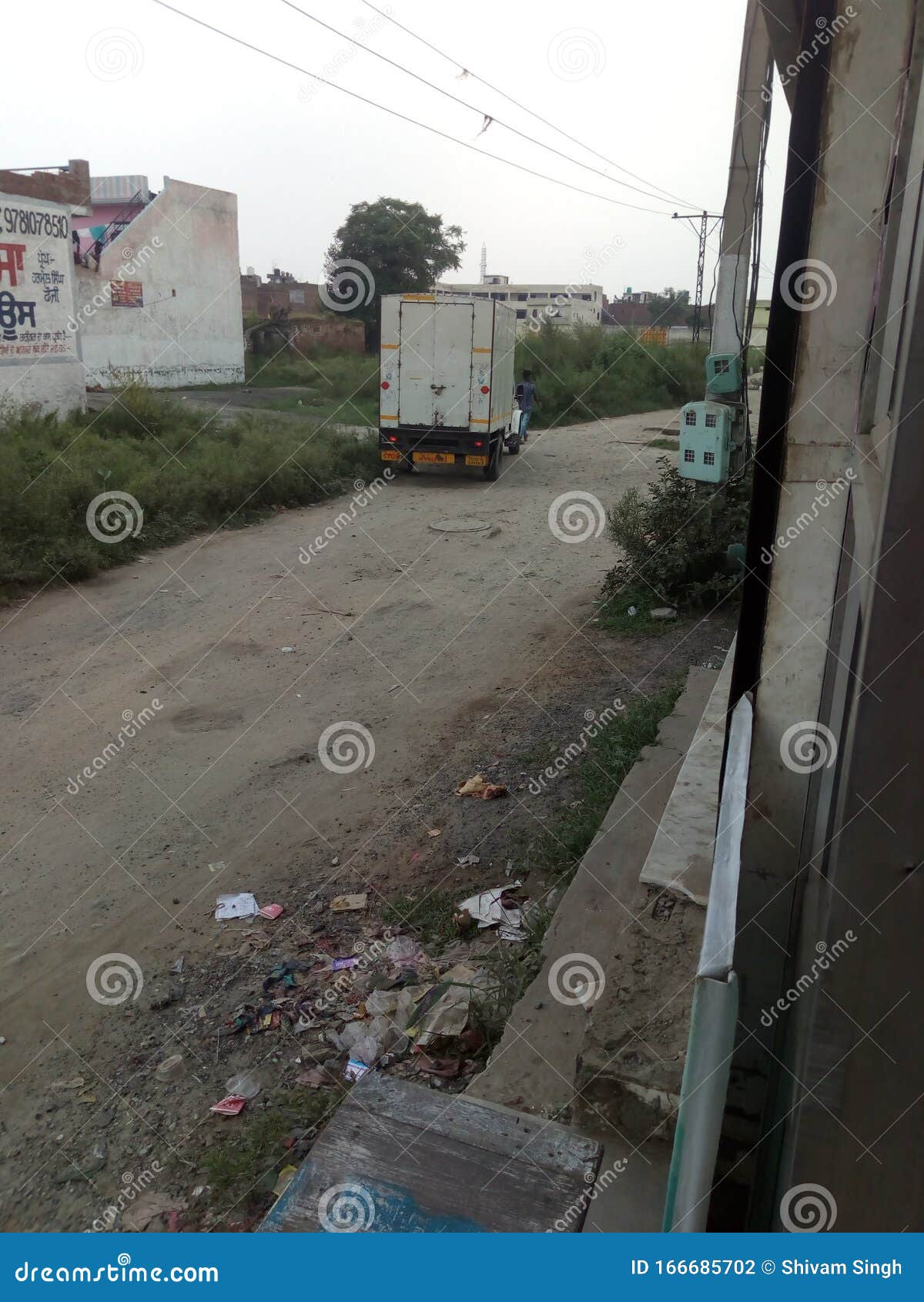 Indian Streets Not so Maintained Editorial Photography - Image of ...