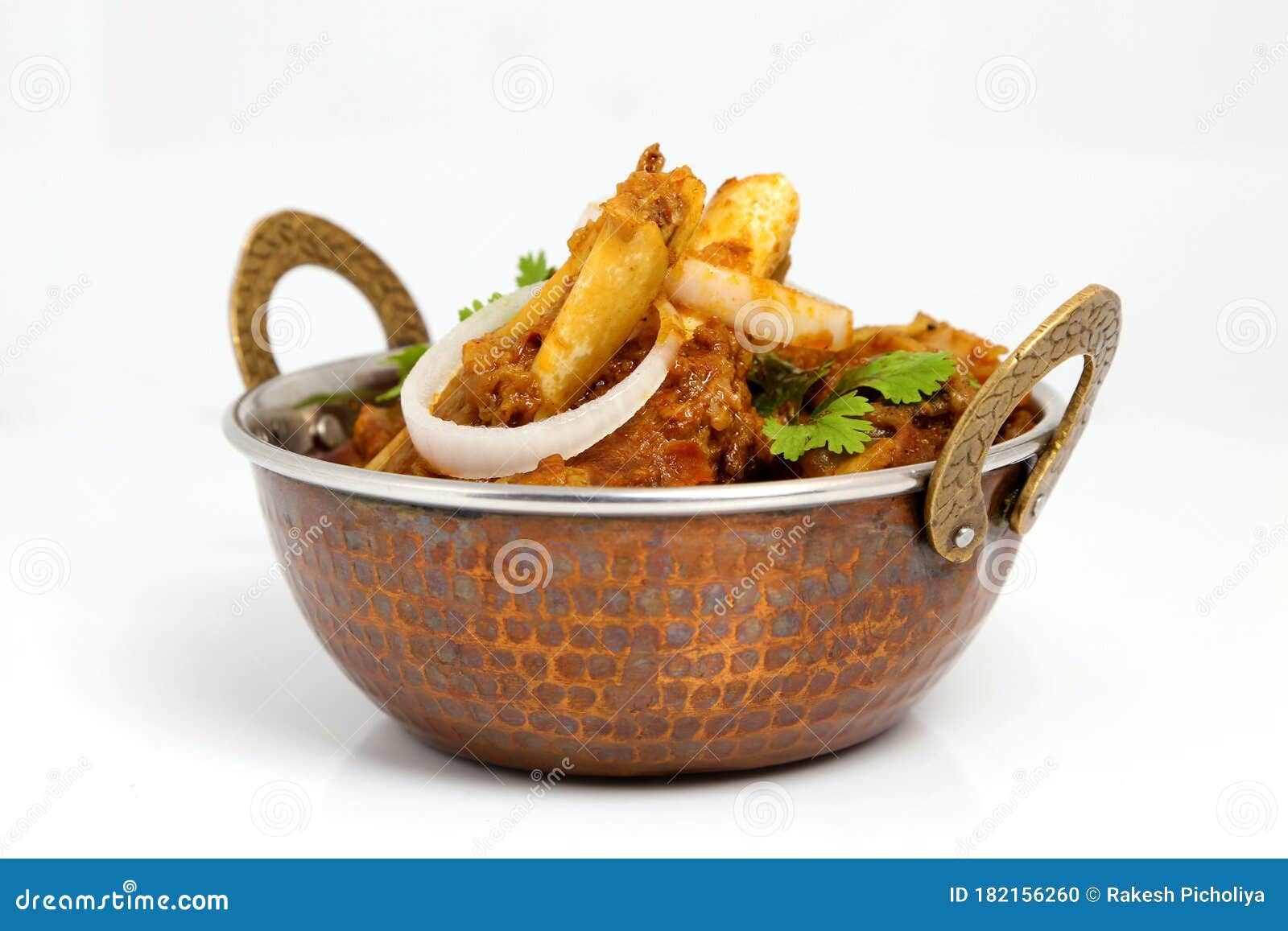 Indian Style Meat Dish or Mutton Curry Stock Photo - Image of beef ...