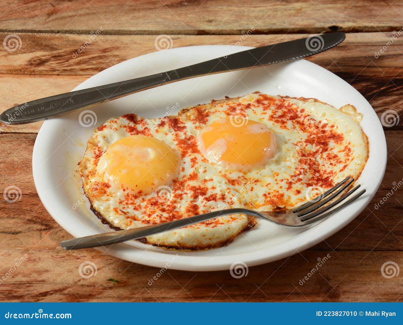 Half Fried Eggs Stock Photography | CartoonDealer.com #63861512 Half Fried Eggs Stock Photography | CartoonDealer.com #63861512