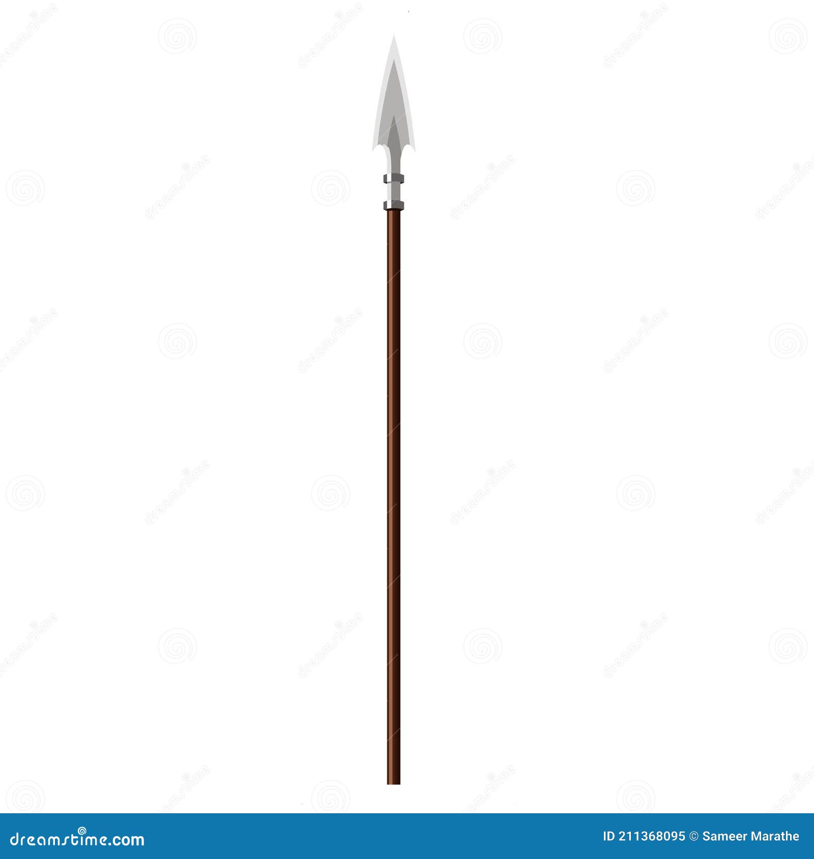 Indian Style Weapon, Spears. it is a Vintage Maharashtrian Weapon ...