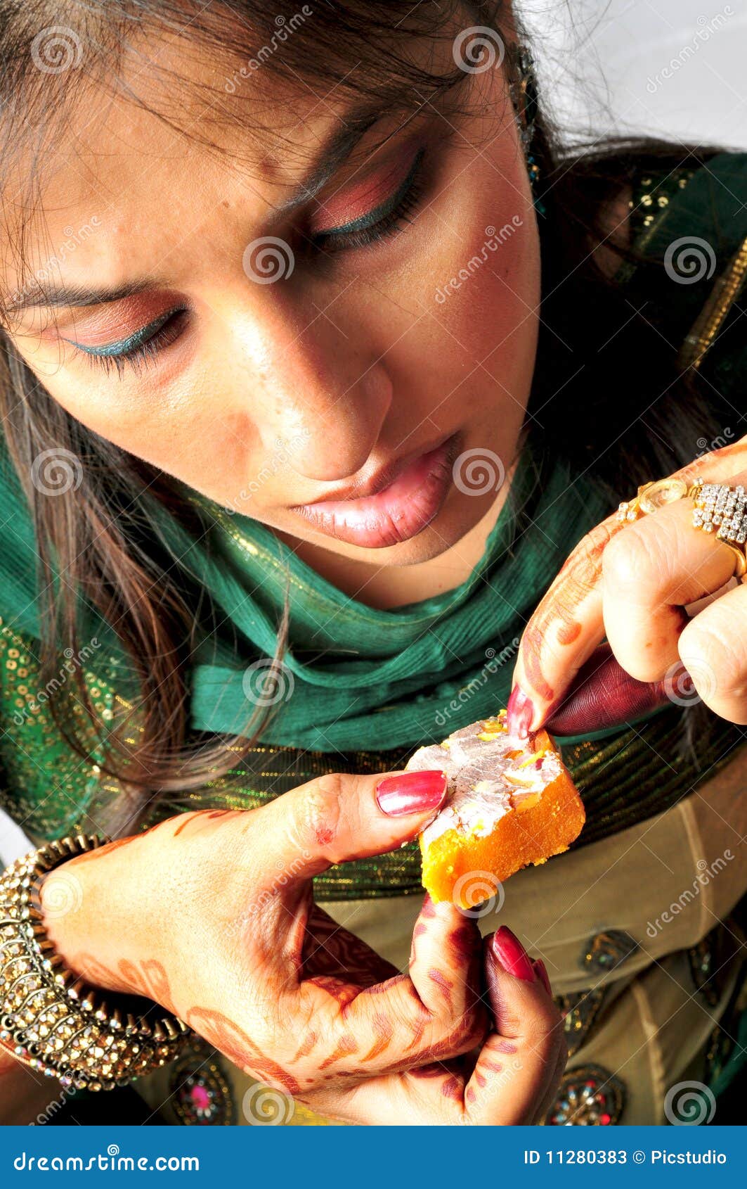 Indian sweet burfee stock image. Image of expressions - 11280383
