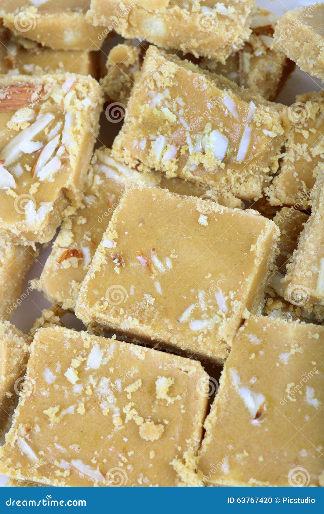Indian sweet burfee stock photo. Image of product, milk - 63767420