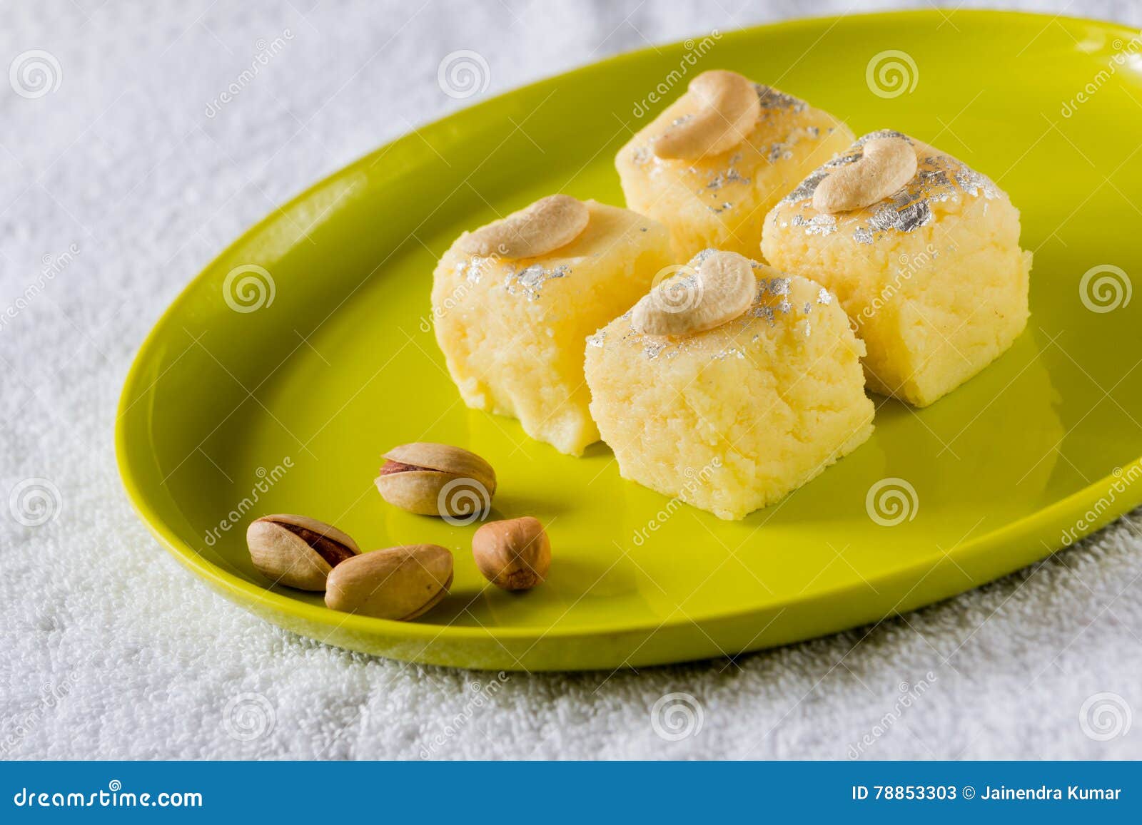 Indian sweet burfi stock image. Image of indian, bake - 78853303