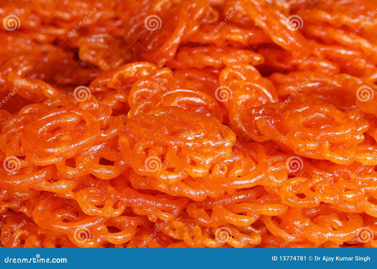 Indian Sweet Jalebi Stock Image - Image: 13774781