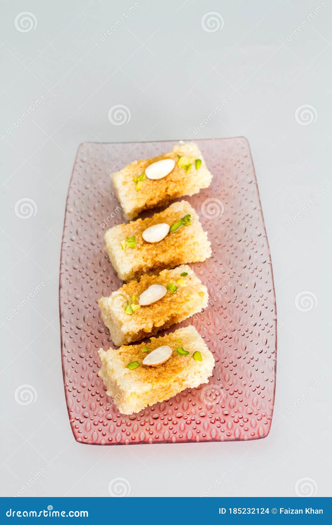 Indian sweet milk cake stock photo. Image of indian - 185232124
