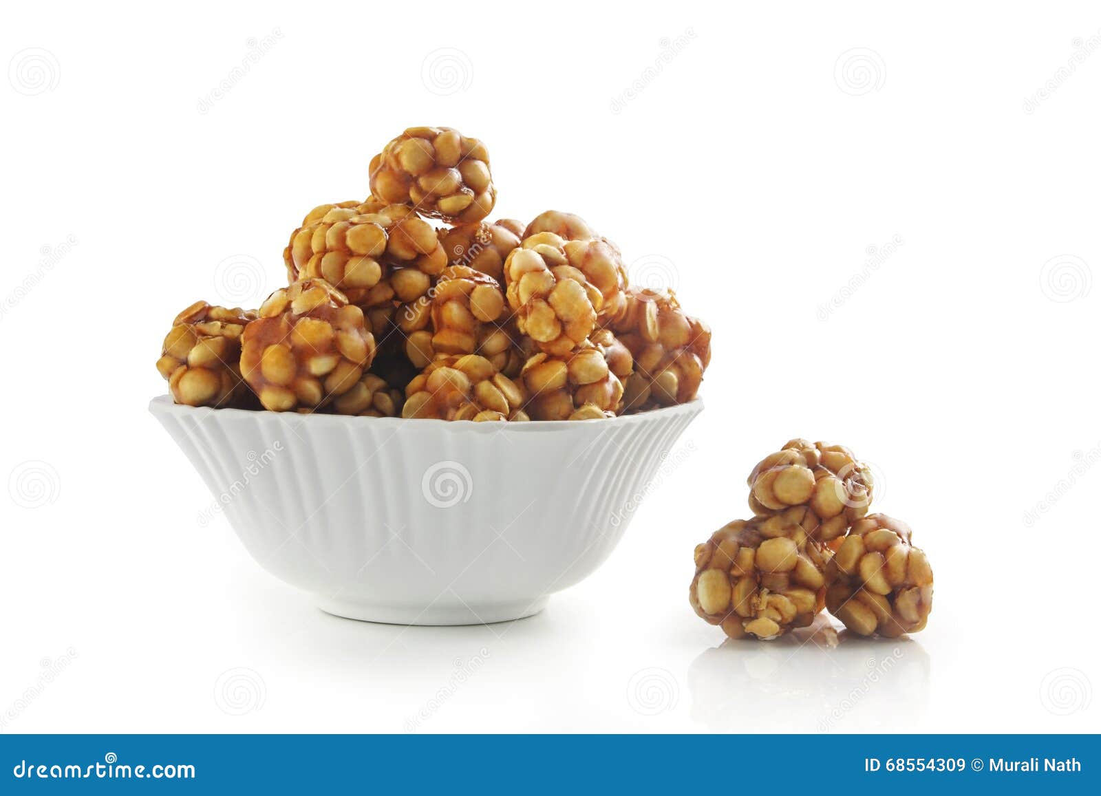 Indian Sweet Roasted Grams Balls Stock Image - Image of culture, hard ...