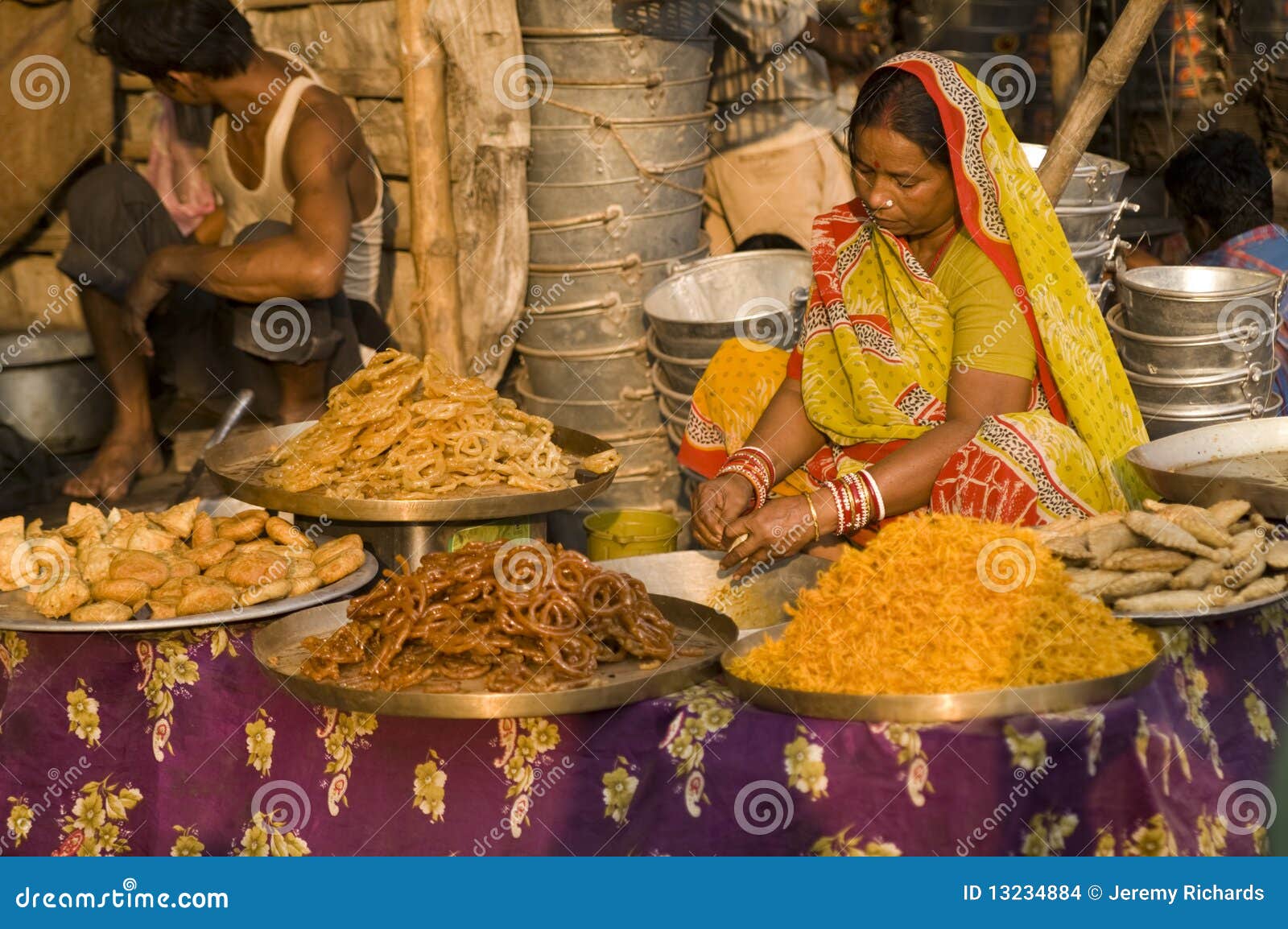 Indian Sweets editorial stock image. Image of stall, asian - 13234884