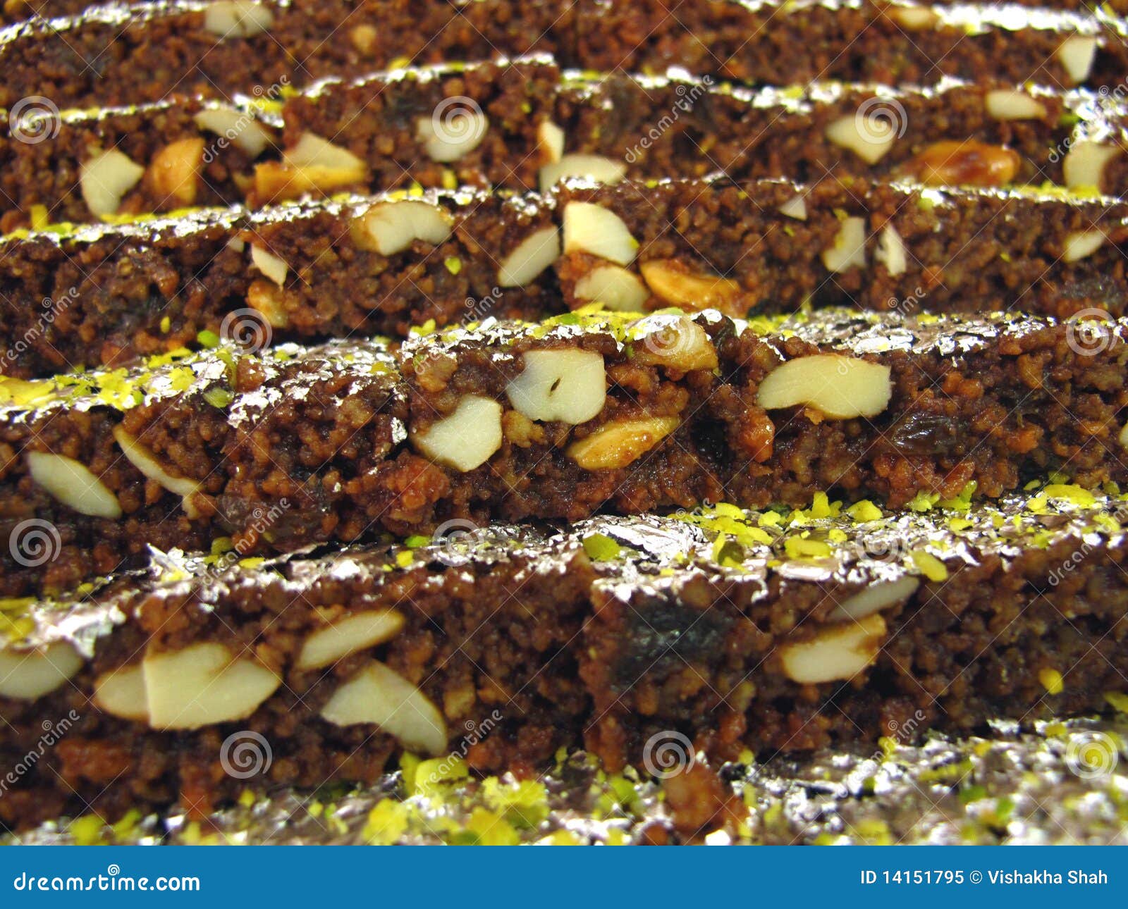 Indian Sweets stock image. Image of sweet, nuts, brown - 14151795