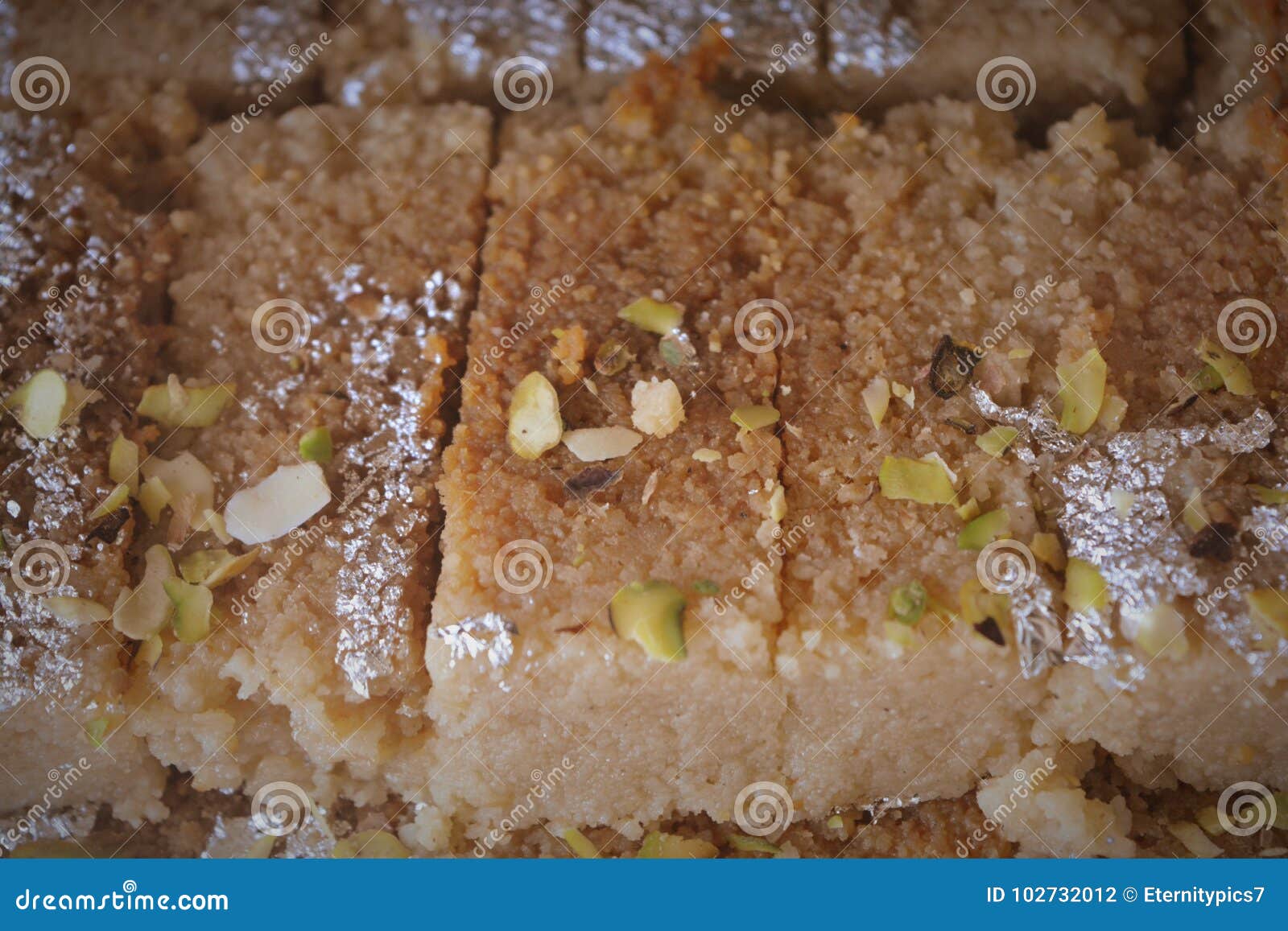 Indian Sweets Milk Cake stock photo. Image of milk, dishes - 102732012