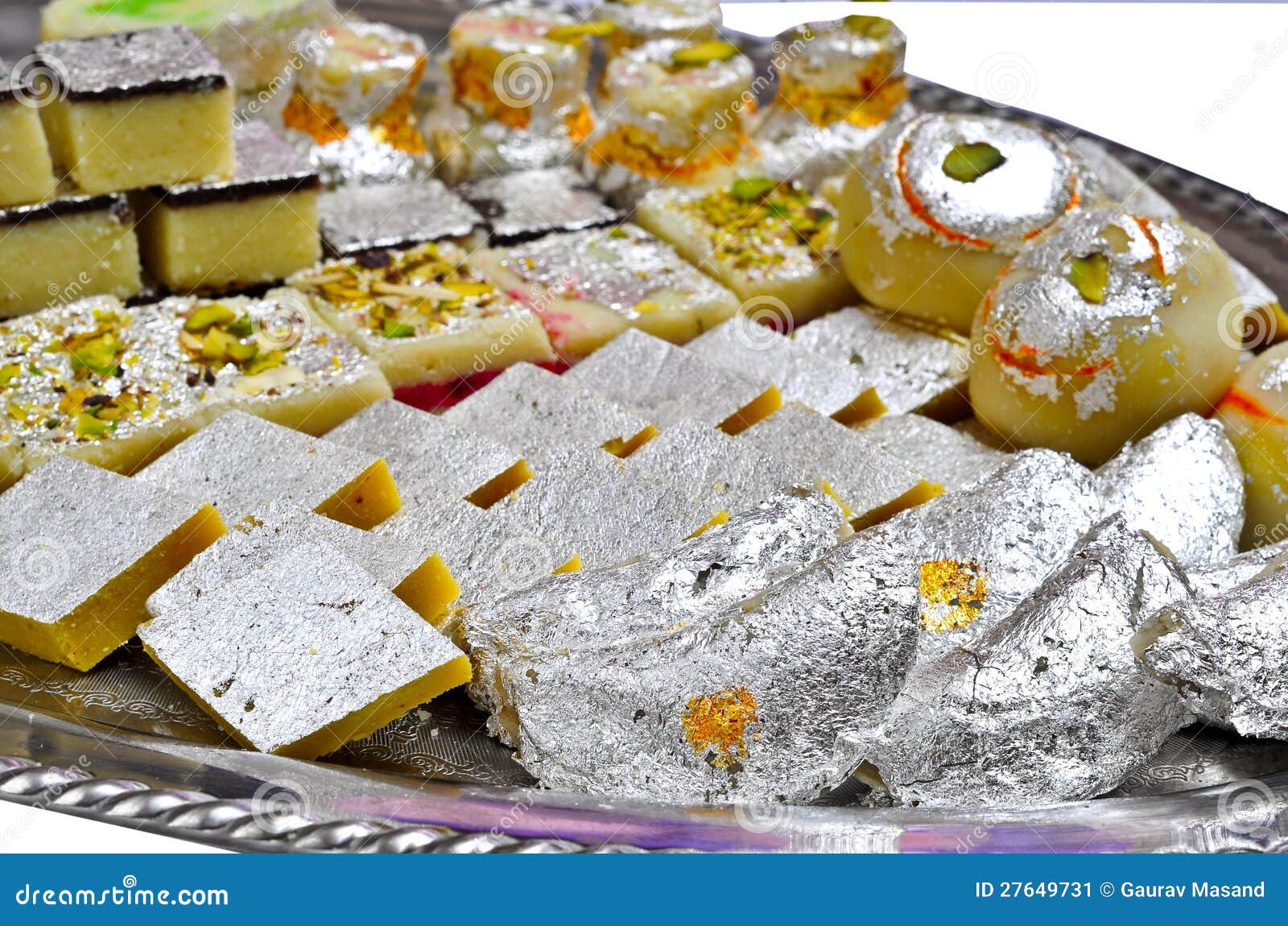 Indian Sweets - Mithai stock image. Image of holi, gifts - 27649731