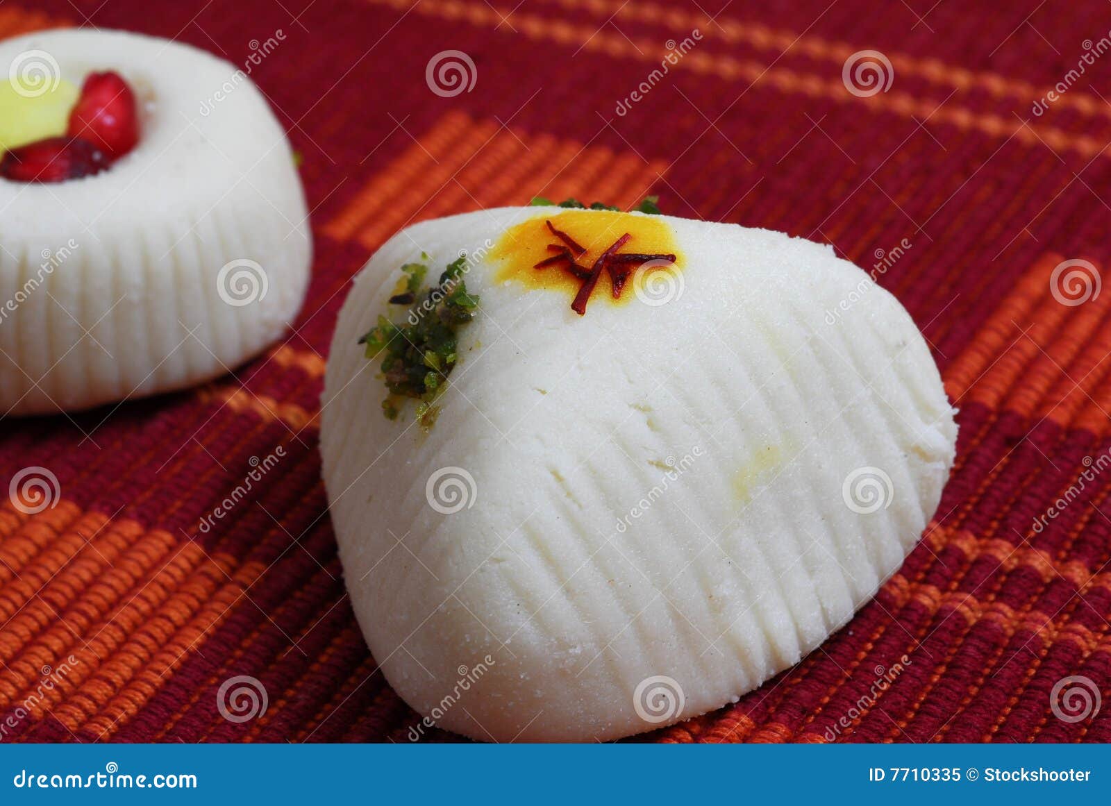 Indian Sweets Or Mithai For Diwali Festival With Oil Lamp Or Diya And ...