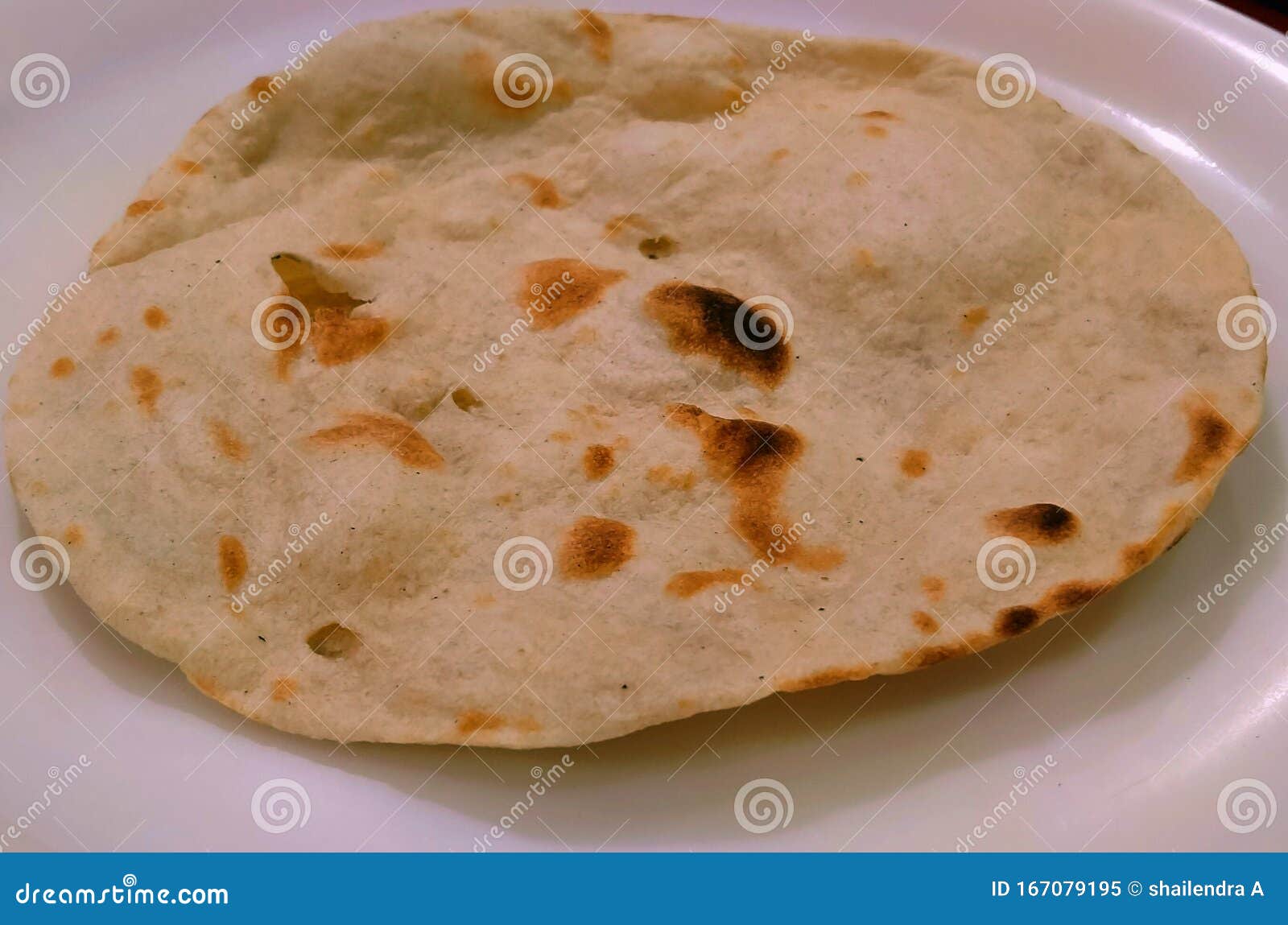 Indian Tandoori Roti Chapatis Imagem de Stock - Imagem de tandoori ...