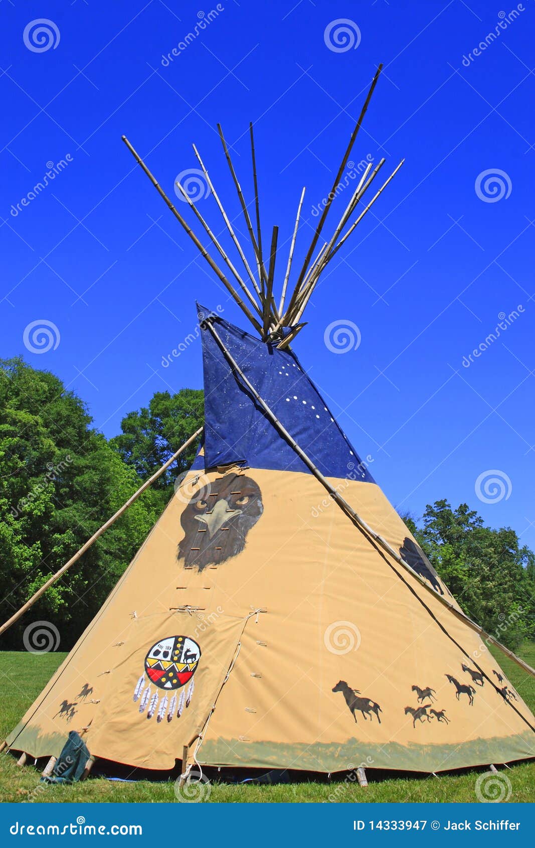Indian Tee Pee Picture. Image: 14333947